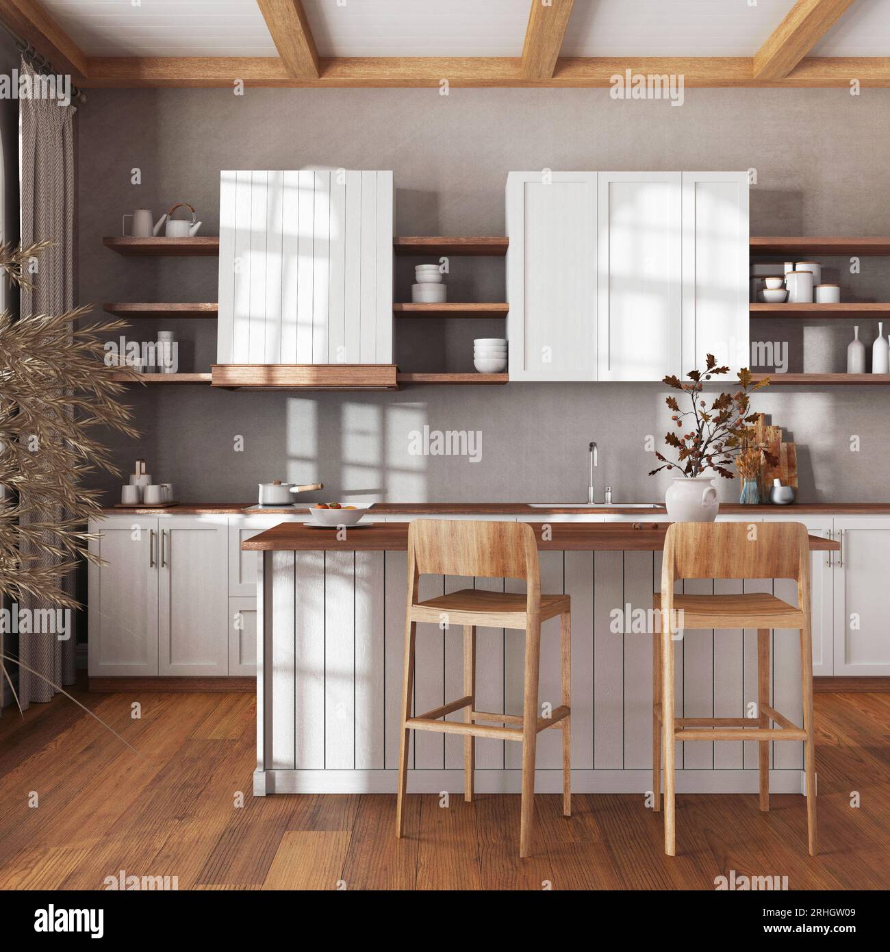 Colonial home beam hi-res stock photography and images - Alamy