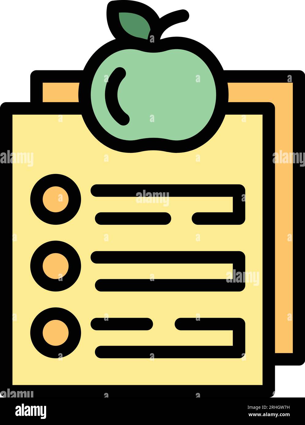 Private lesson paper icon outline vector. University class. Online ...