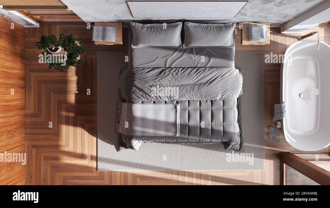 Top View Of Bedroom Layout