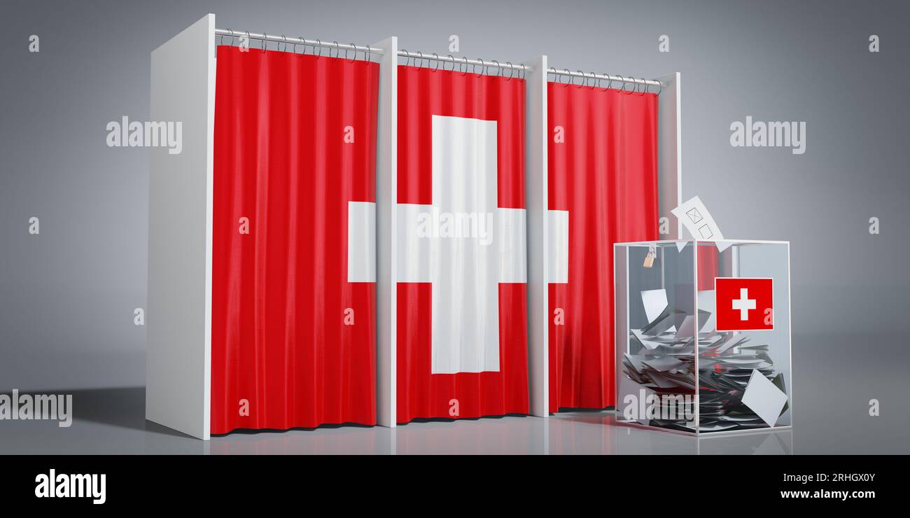 Switzerland flag container hi-res stock photography and images - Alamy