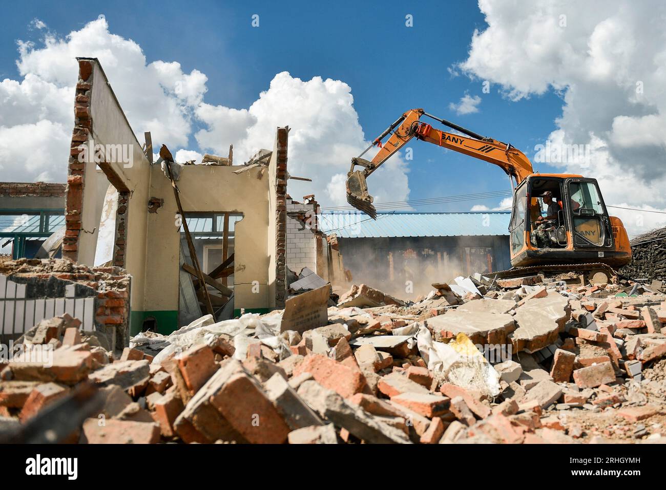 Rebuild efforts hi-res stock photography and images - Alamy