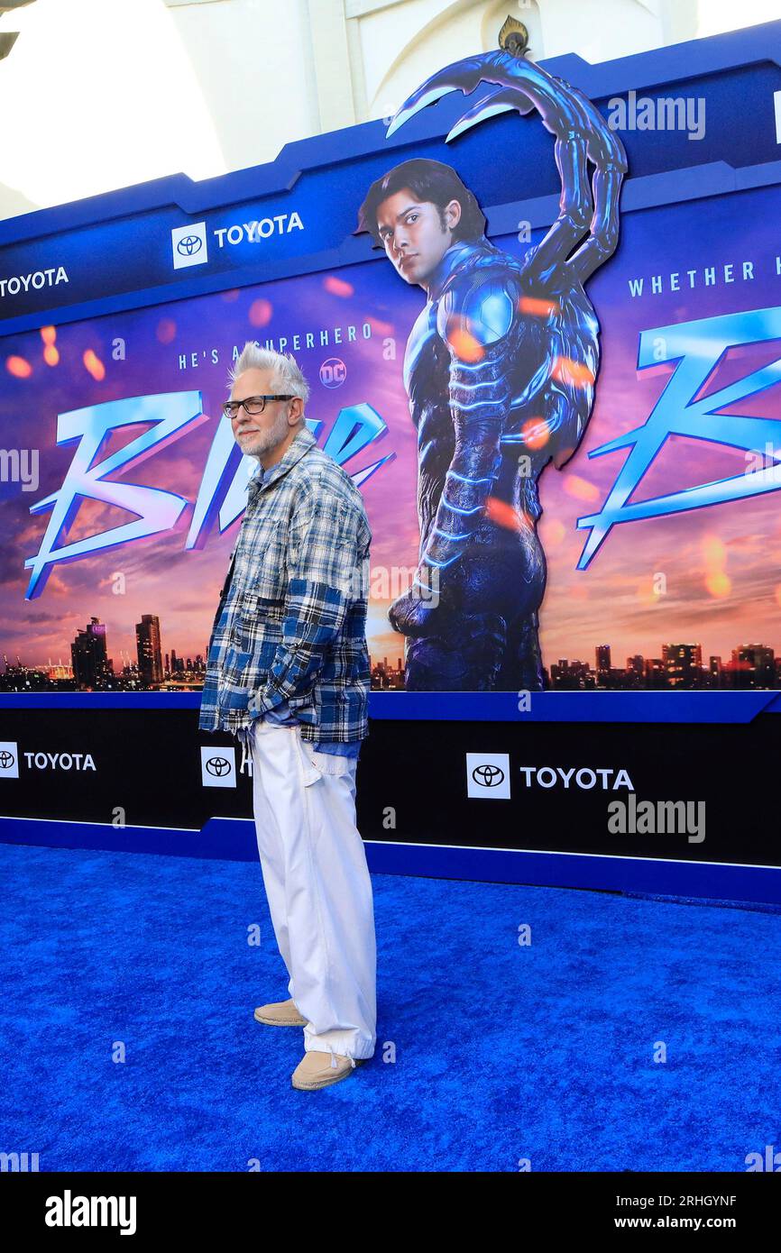 August 15, 2023, Los Angeles, CA, USA: LOS ANGELES - AUG 15: James Gunn ...