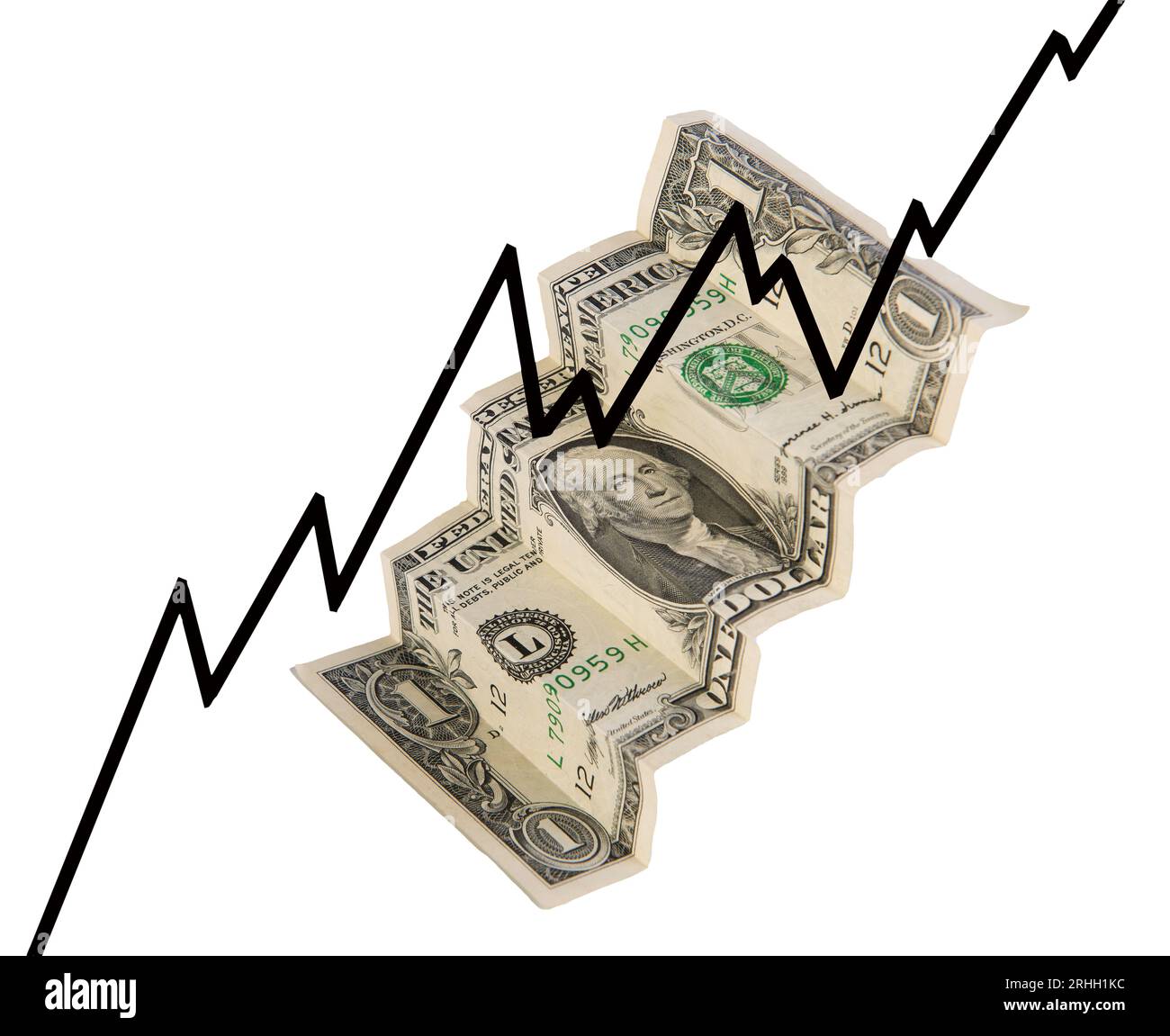 Dollar bill growth hi-res stock photography and images - Alamy