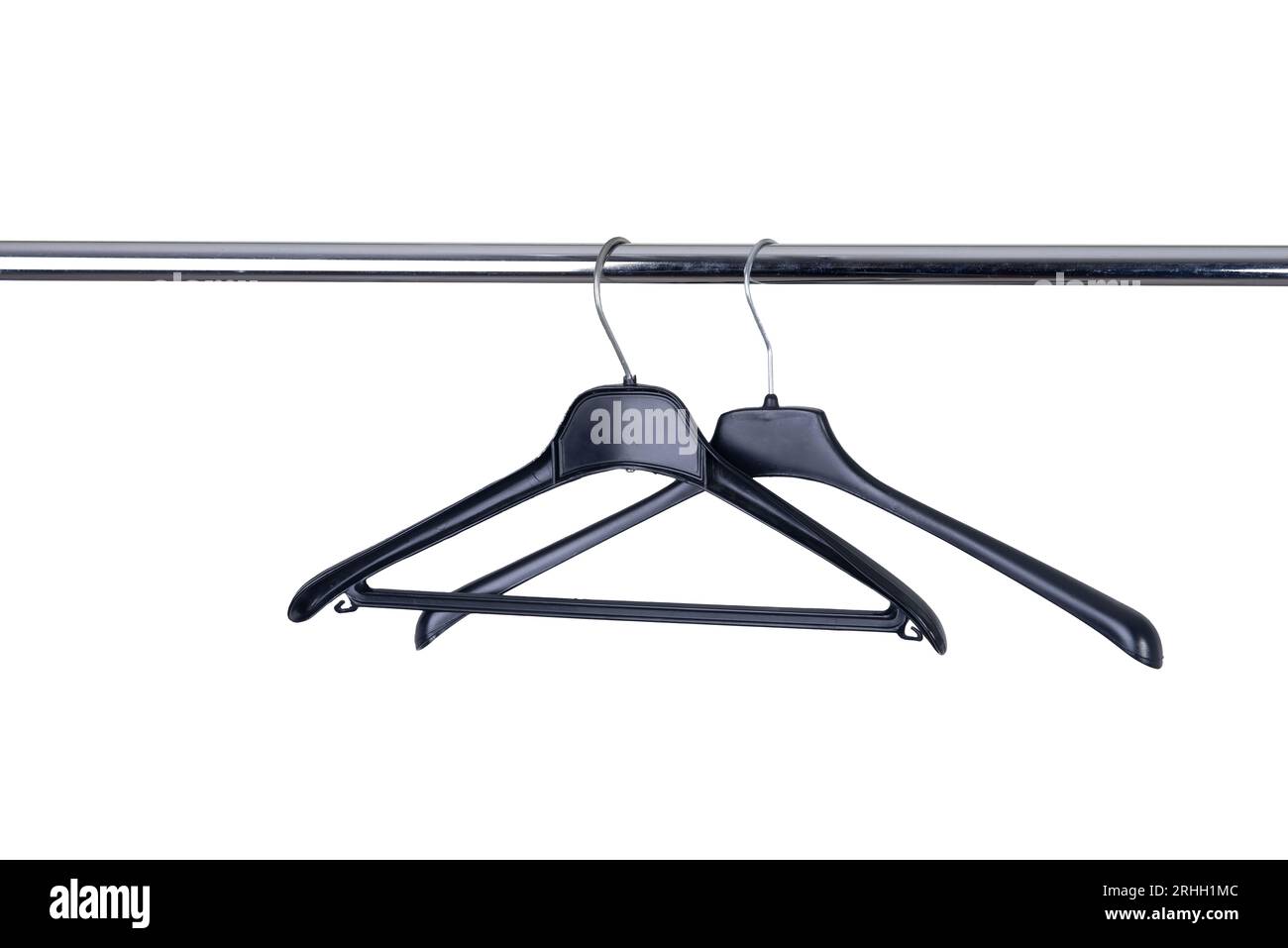 two hangers with a transparent background Stock Photo - Alamy