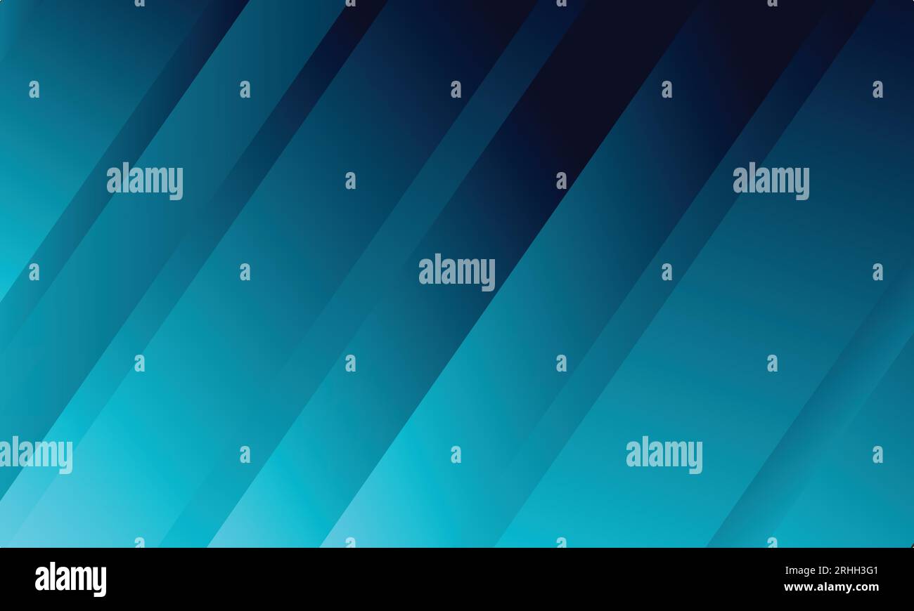 Diagonal line background template with dark blue and turquoise ...