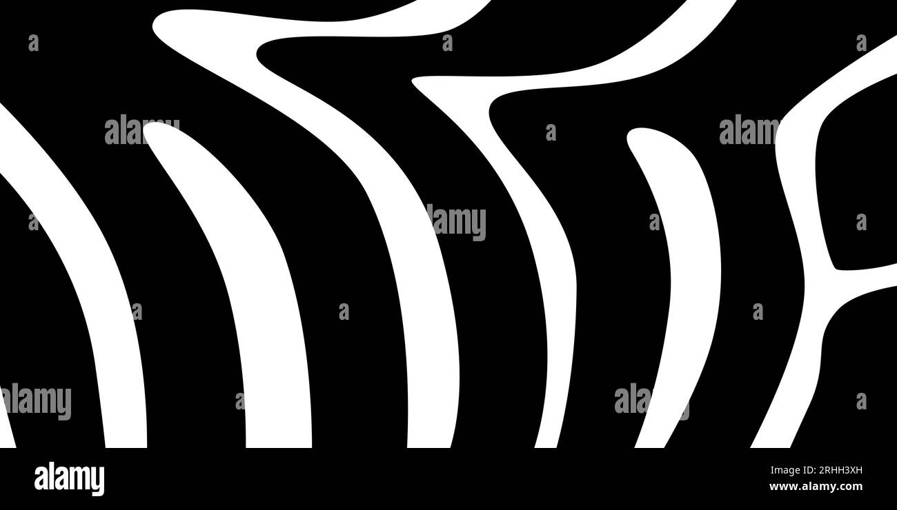 simple black and white zebra skin pattern background Stock Vector Image ...