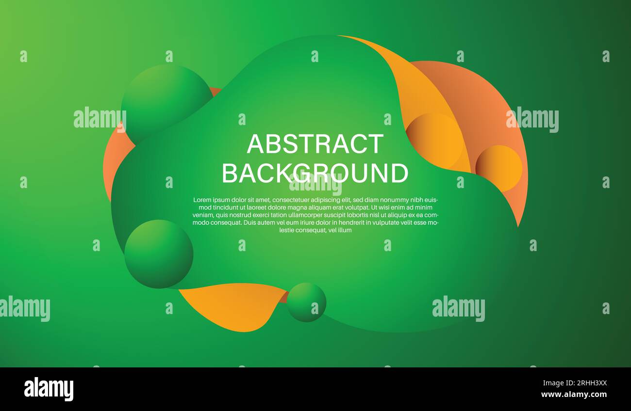 modern green color gradient abstract background template. eps 10 vector ...