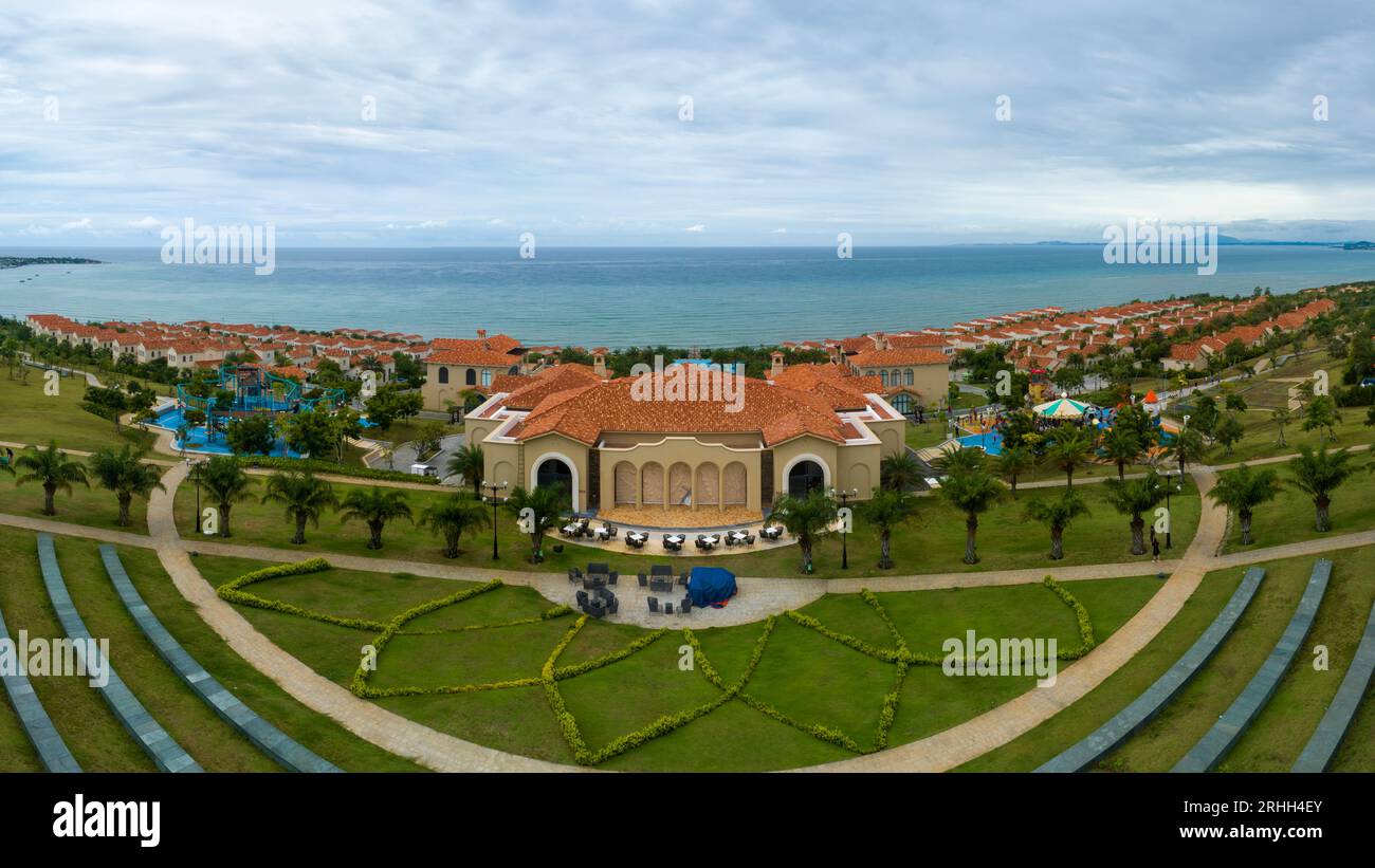 July 2, 2023: view of the 5-star centara mirage resort Mui Ne Phan ...