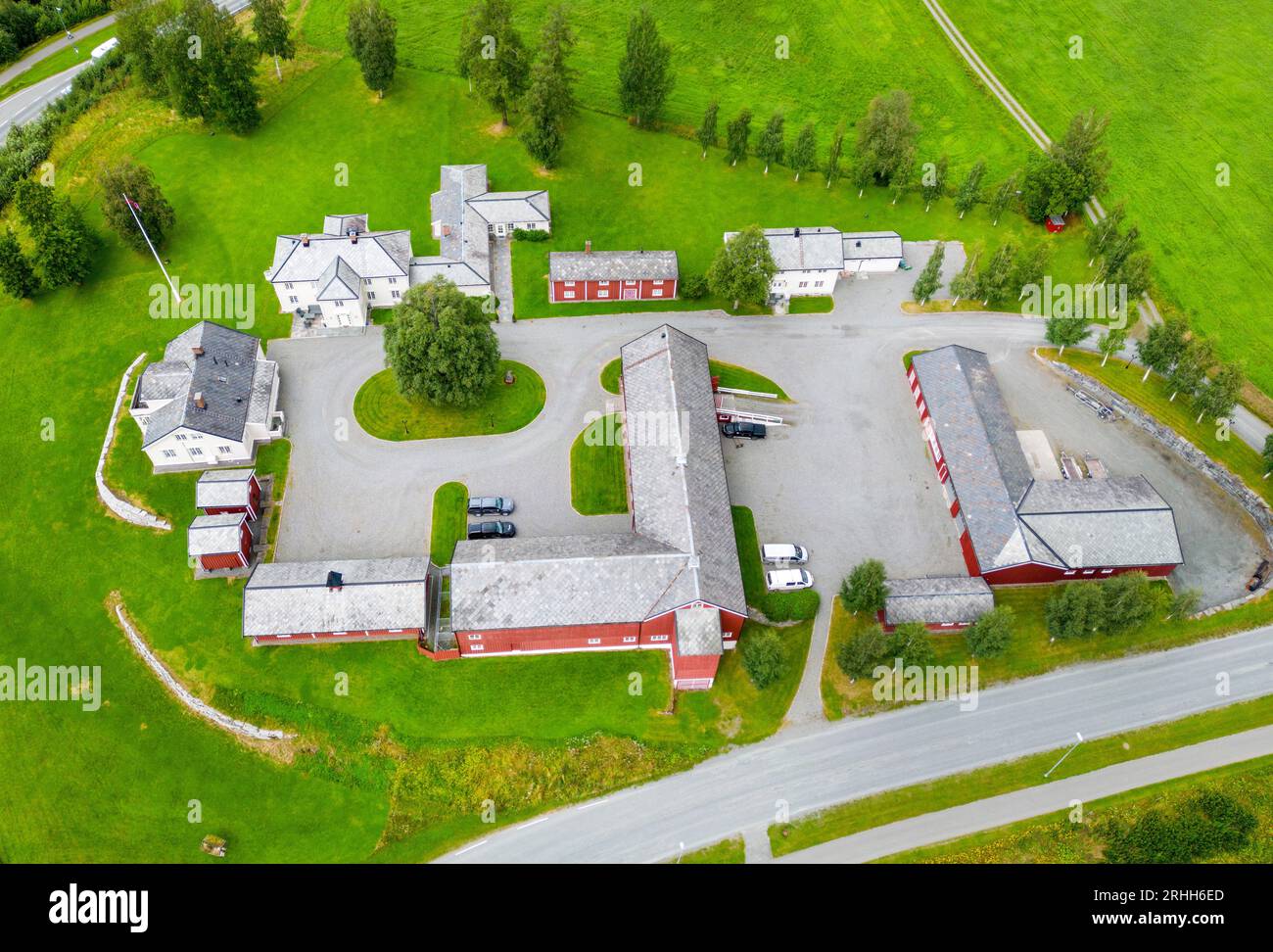 Meråker 20230809.Meraaker farm, which is owned by the state, comprises ...