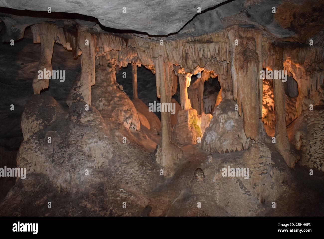 Images of the inside of the Cango Caves in Oudsthoorn in th e western ...