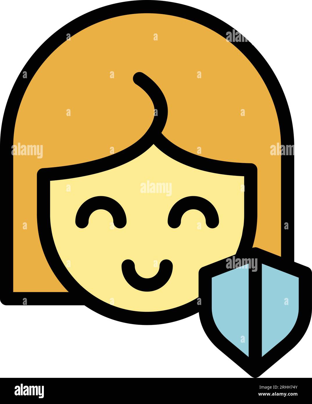 Social housing icon outline vector. House home. Family city color flat ...