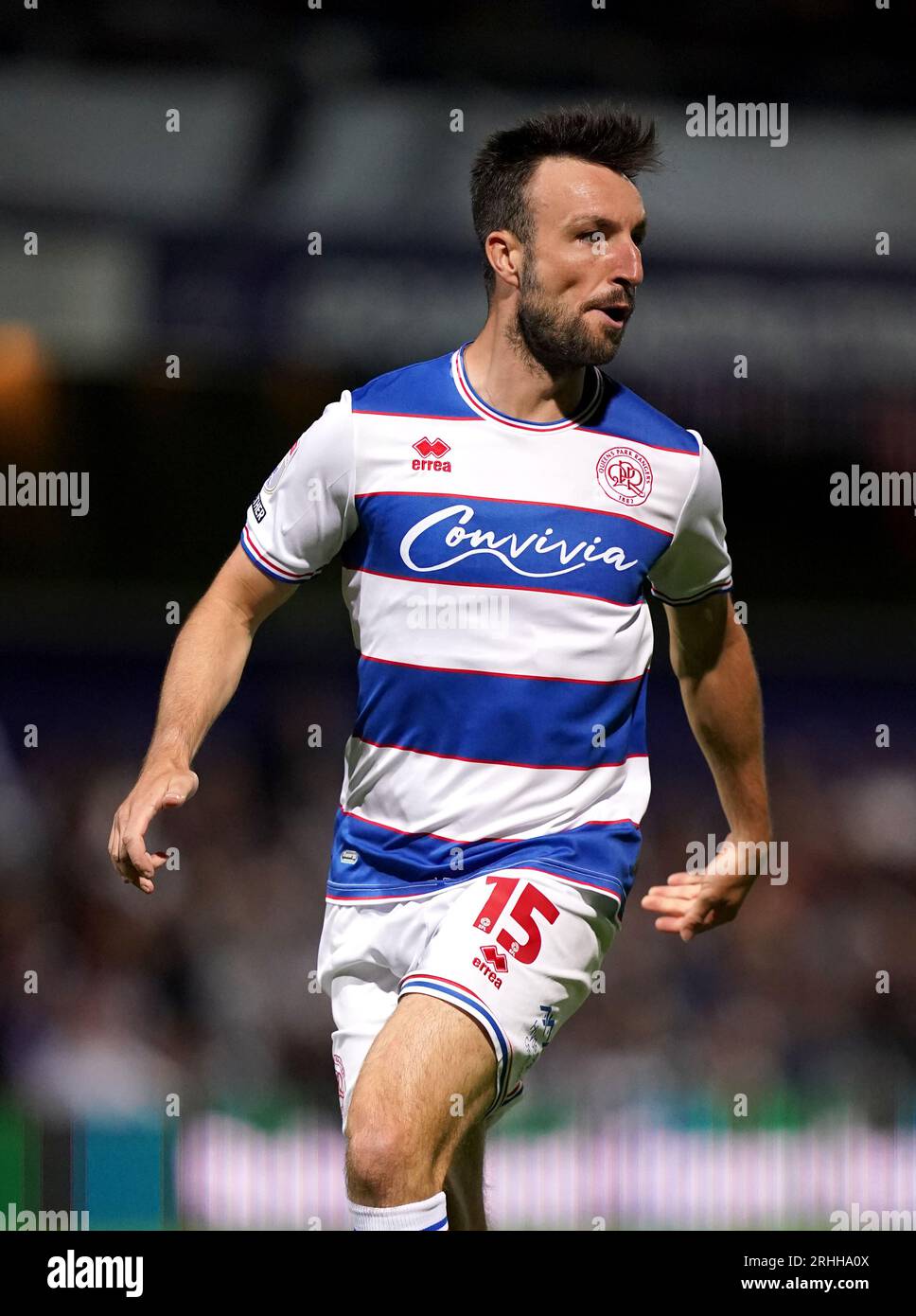 Queens Park Rangers' Morgan Fox during the Carabao Cup first round ...