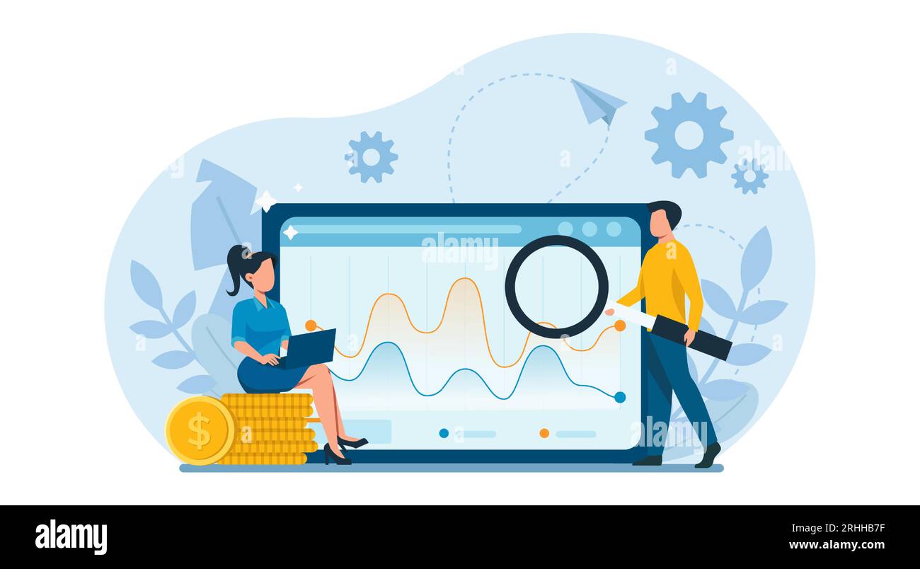 Revenue increase chart Stock Vector Images - Alamy