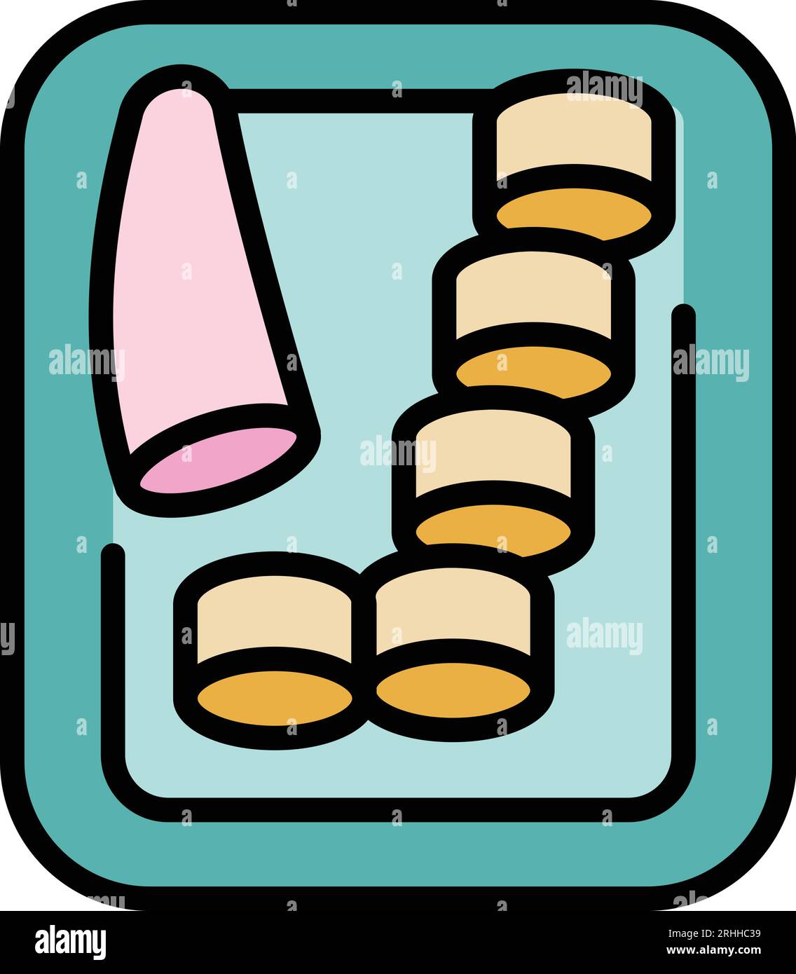 Moroccan lemon chicken Stock Vector Images - Alamy