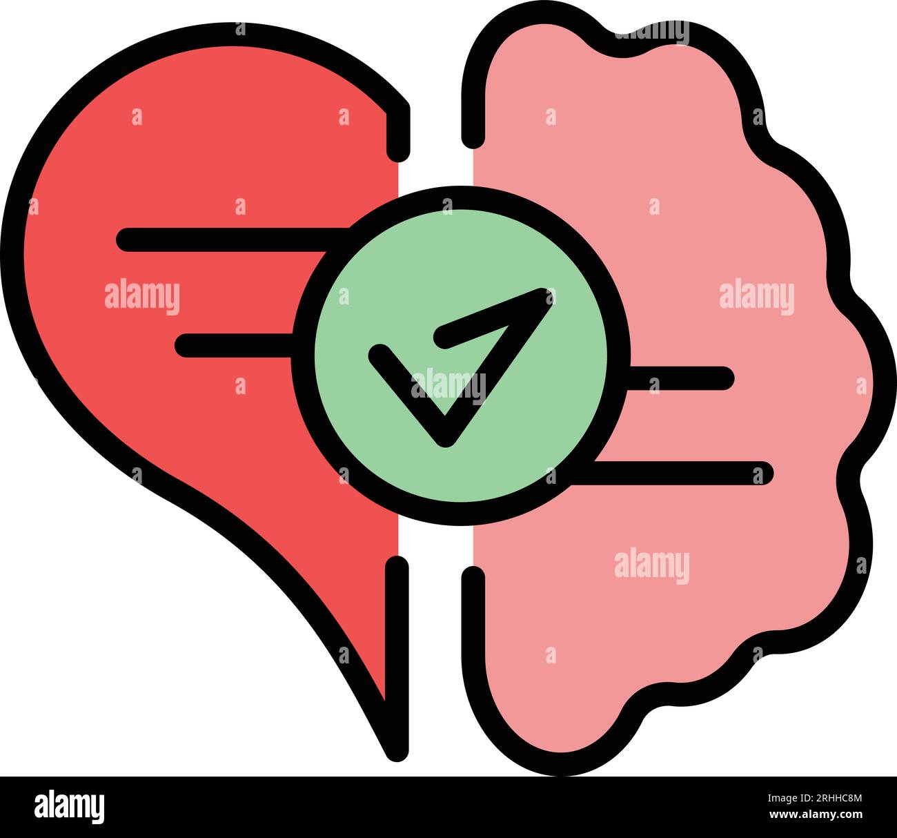 Head vs heart hi-res stock photography and images - Alamy