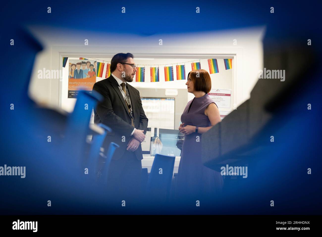 Labour shadow education secretary Bridget Phillipson with deputy ...