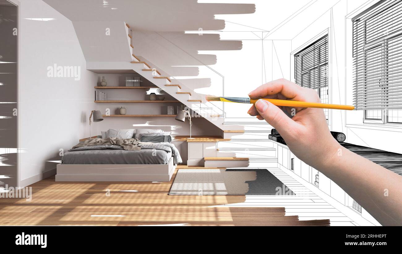 Staircase Interior Sketches Staircase Detail Drawing At