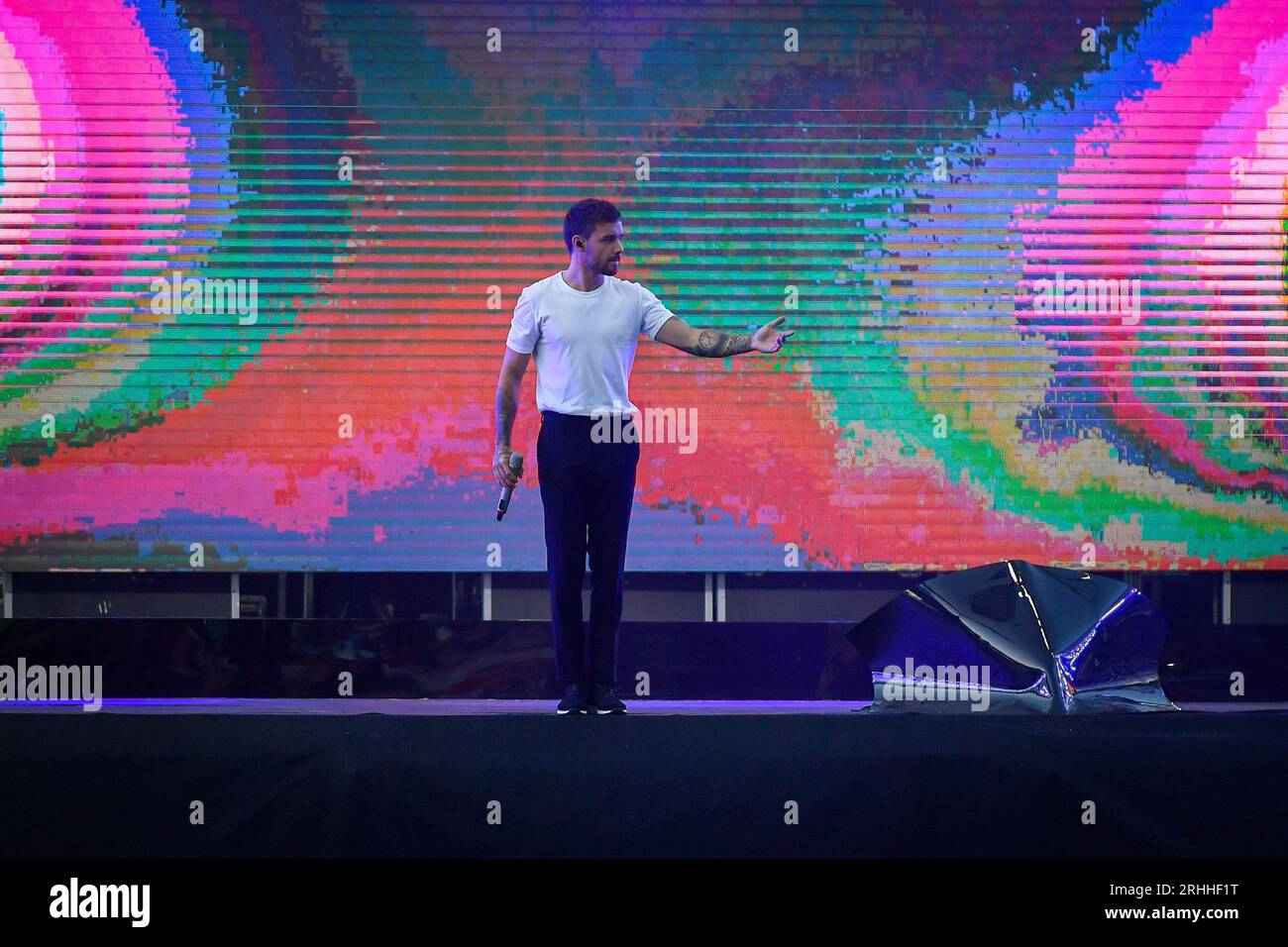 Sydney, Australia - October 13th 2018: Liam Payne performs during the ...