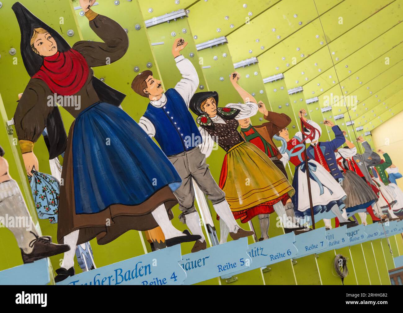 Munich, Germany. 17th Aug, 2023. Figures with the motifs of Bavarian ...