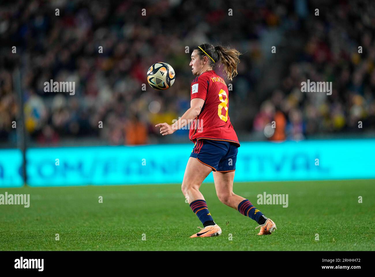 August 15 2023: Mariona Caldentey (Spain) controls the ball during a ...