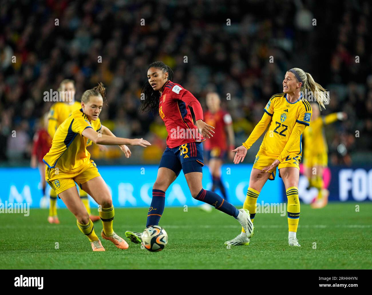 August 15 2023: Salma Paralluelo (Spain) /N/ during a FiFA Womens World ...