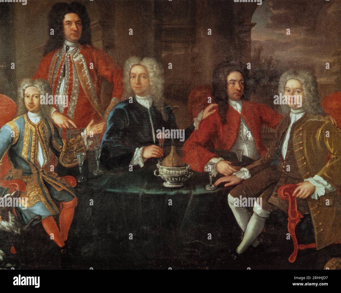 Debauchery 18th century hi-res stock photography and images - Alamy