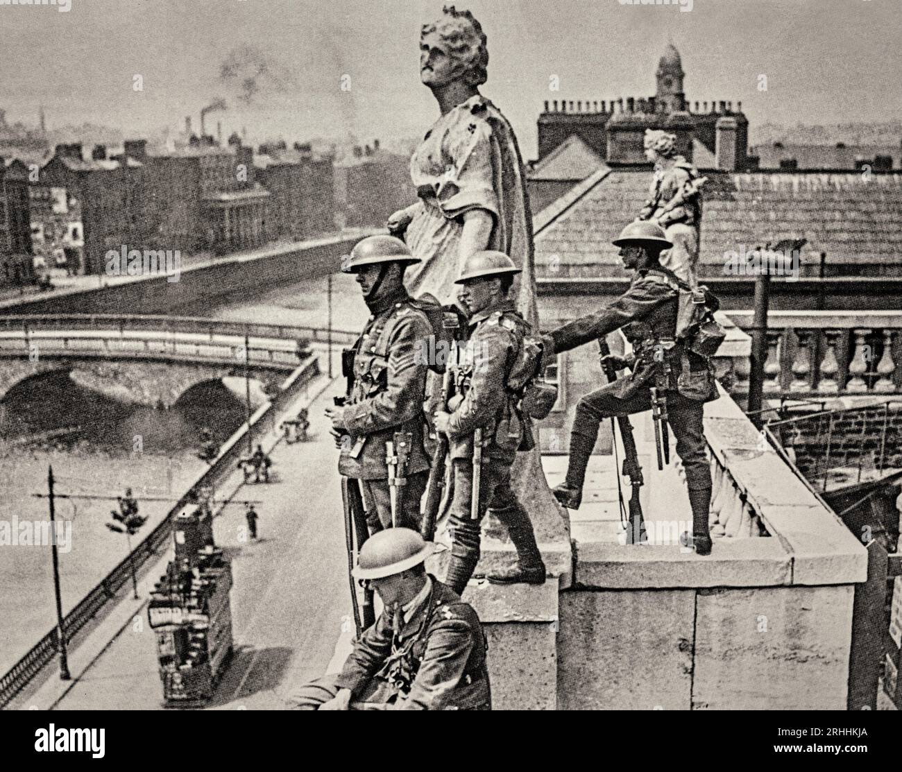 Rooftop of the four courts hi-res stock photography and images - Alamy