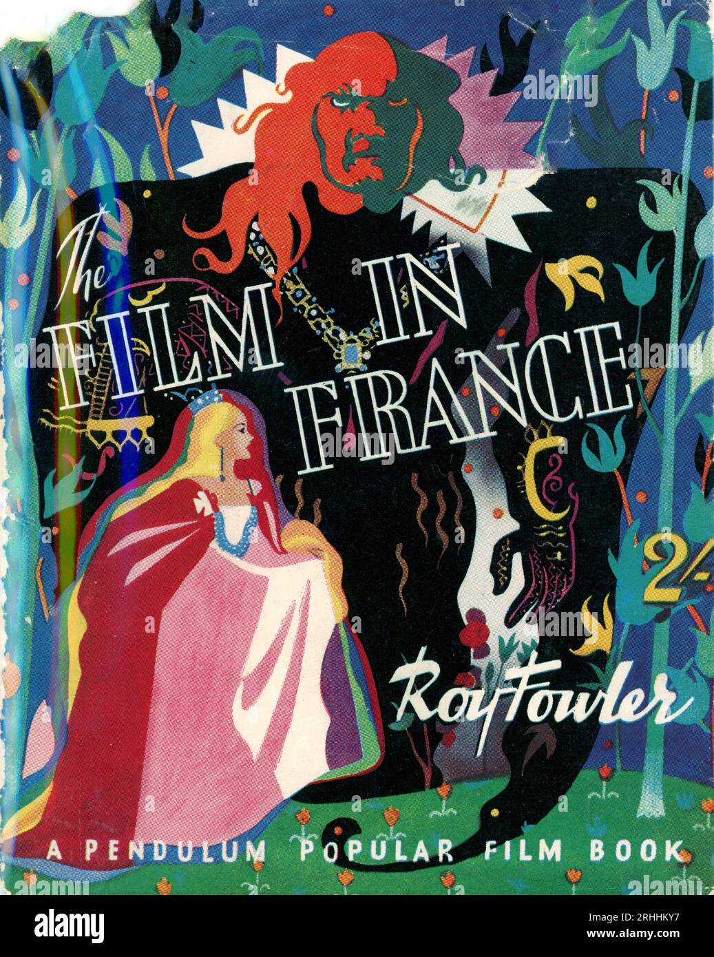 Front Cover / Dust Jacket of British book THE FILM IN FRANCE by ROY ...