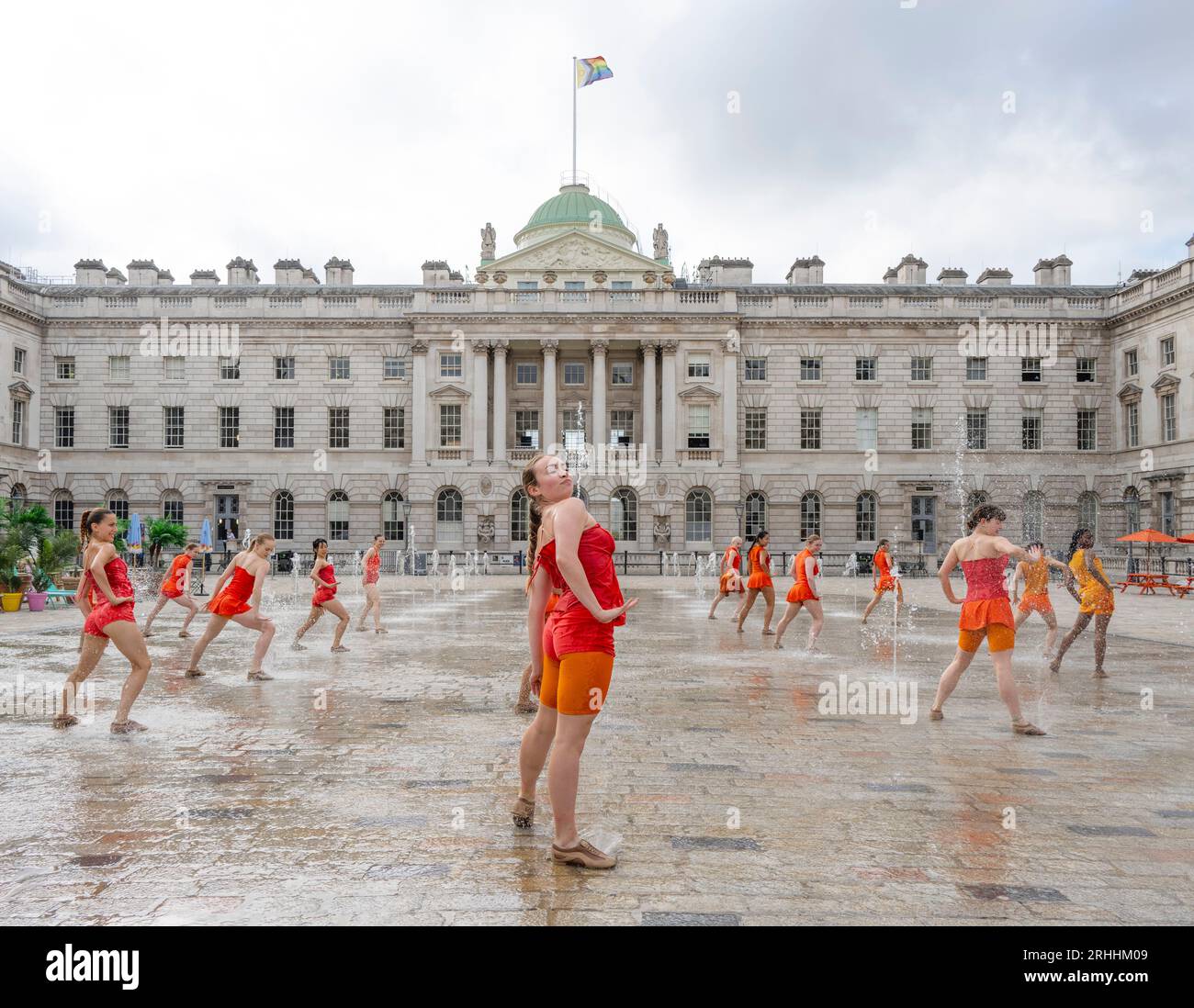 Somerset House, London, UK. 17 August 2023. 22 all-female dancers in ...