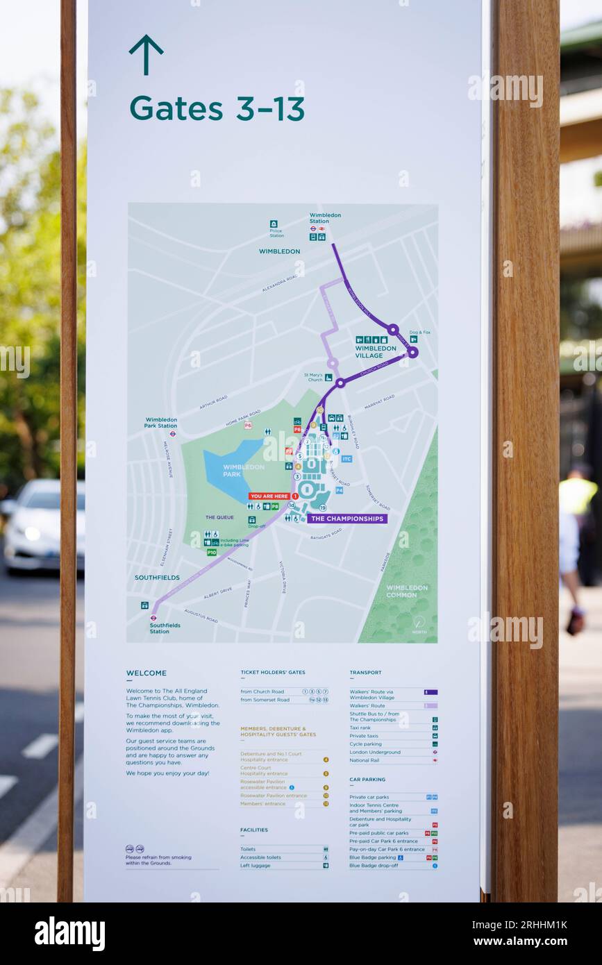 Southfields map hi-res stock photography and images - Alamy