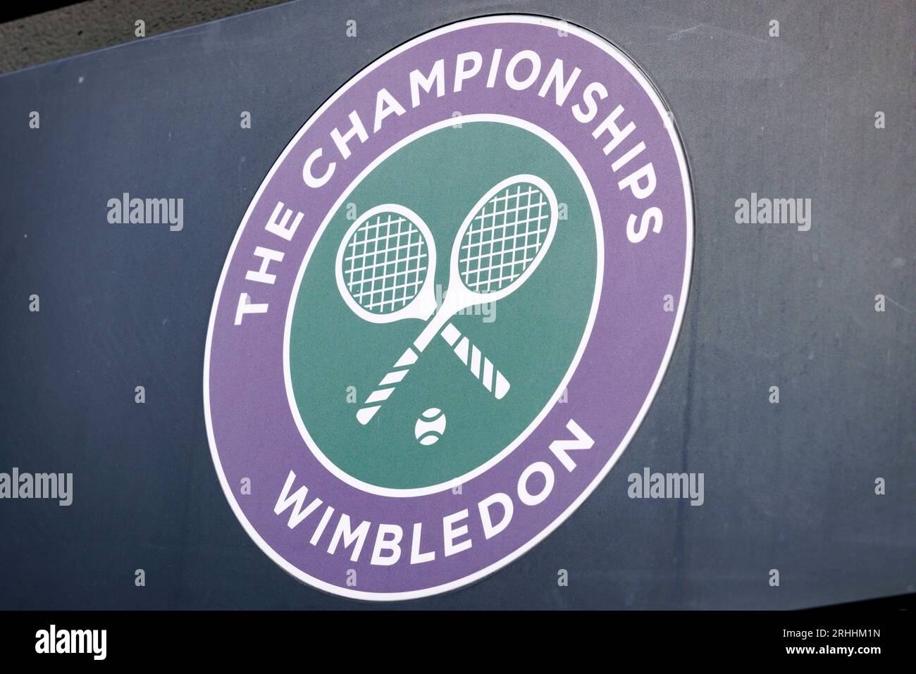 Wimbledon logo hi-res stock photography and images - Alamy