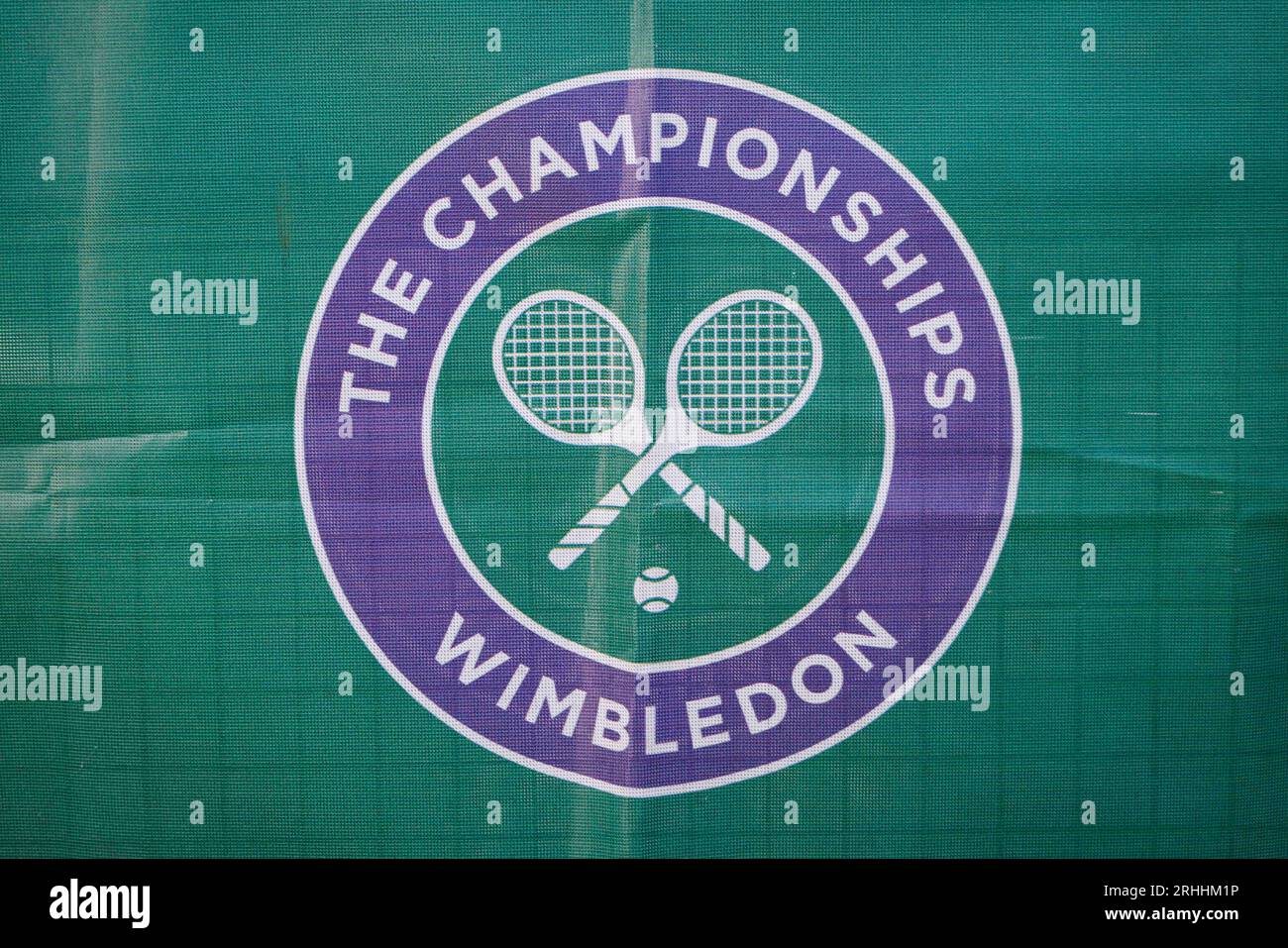 Wimbledon logo hi-res stock photography and images - Alamy
