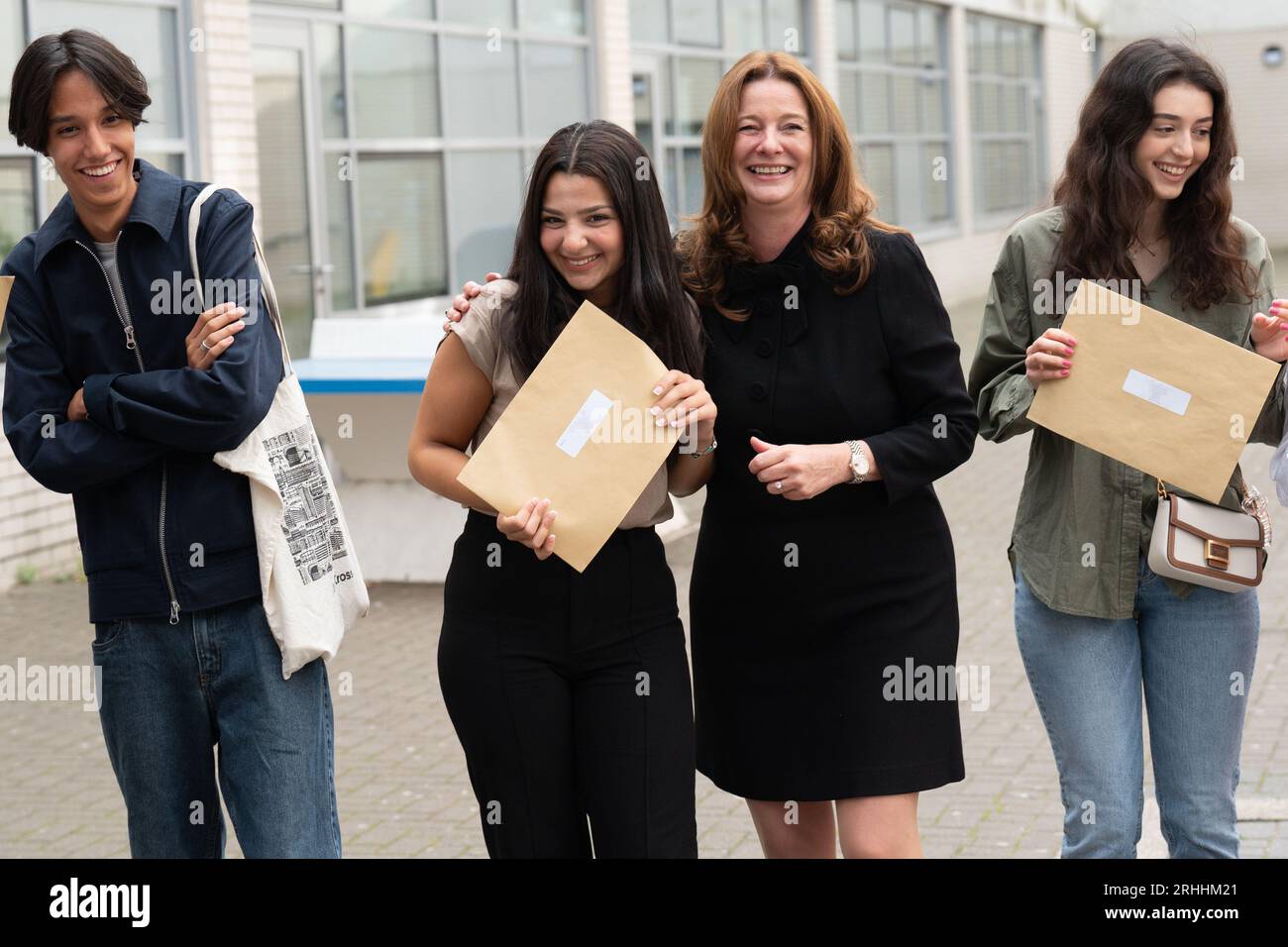 STUDENT DETAILS PIXELATED BY PA PICTURE DESK Education Secretary ...