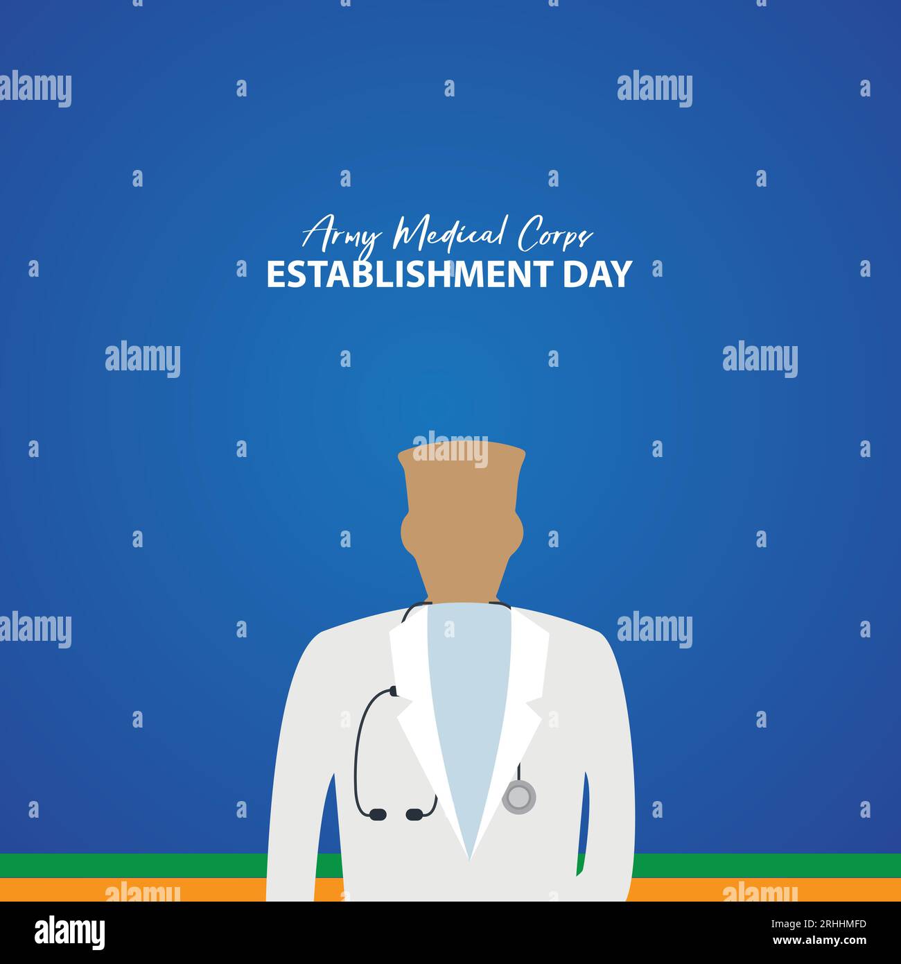 Indian army medical corps Stock Vector Images - Alamy