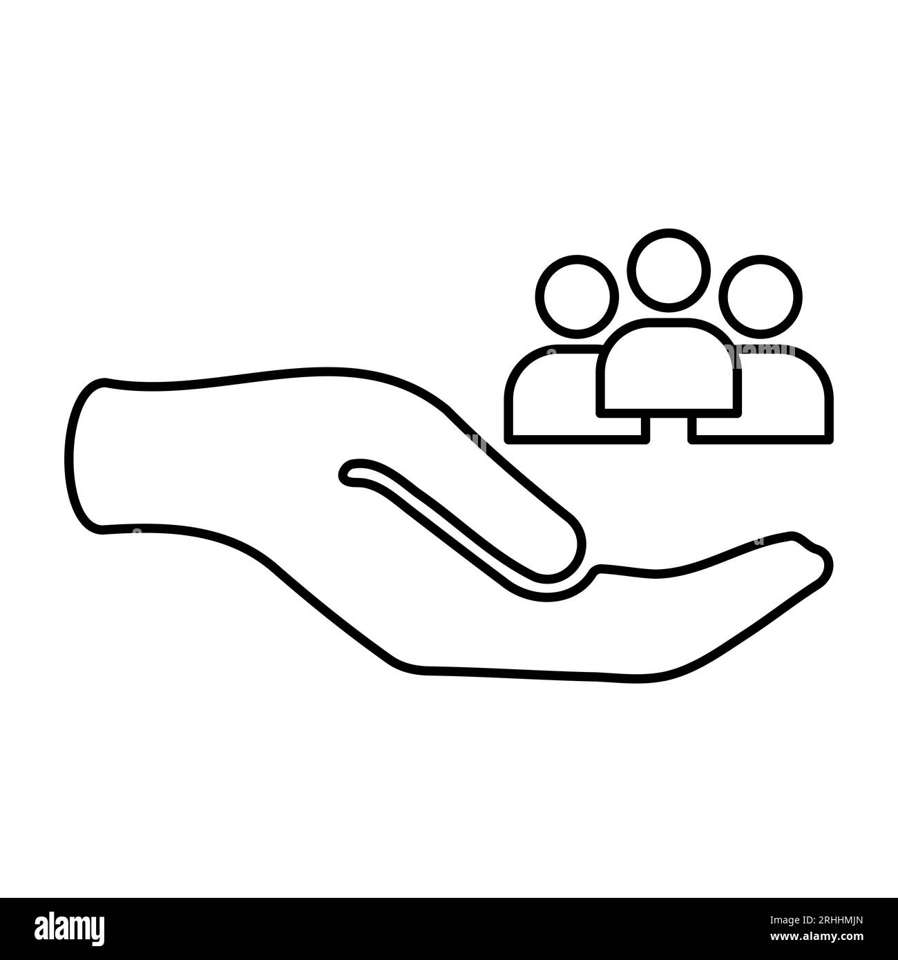 Inclusion social equity icon. Design can use for web and mobile app ...