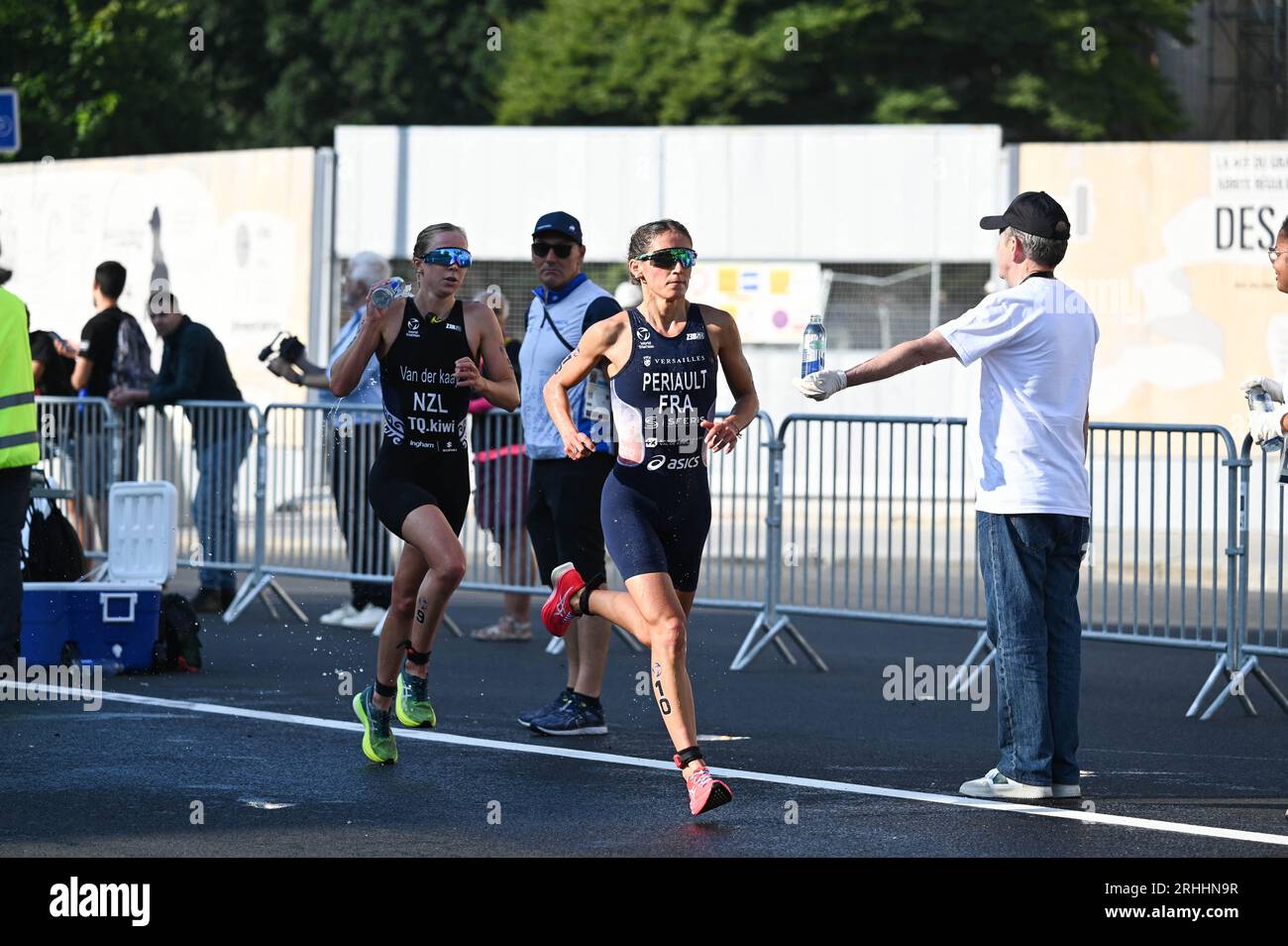 Leonie Periault, French triathlete during a Triathlon in Paris on ...