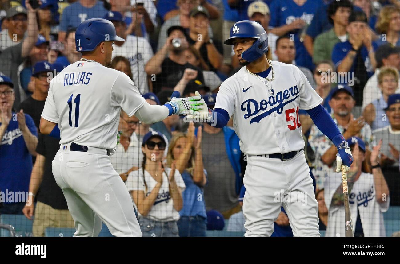 Los Angeles, United States. 16th Aug, 2023. Los Angeles Dodgers Miguel ...
