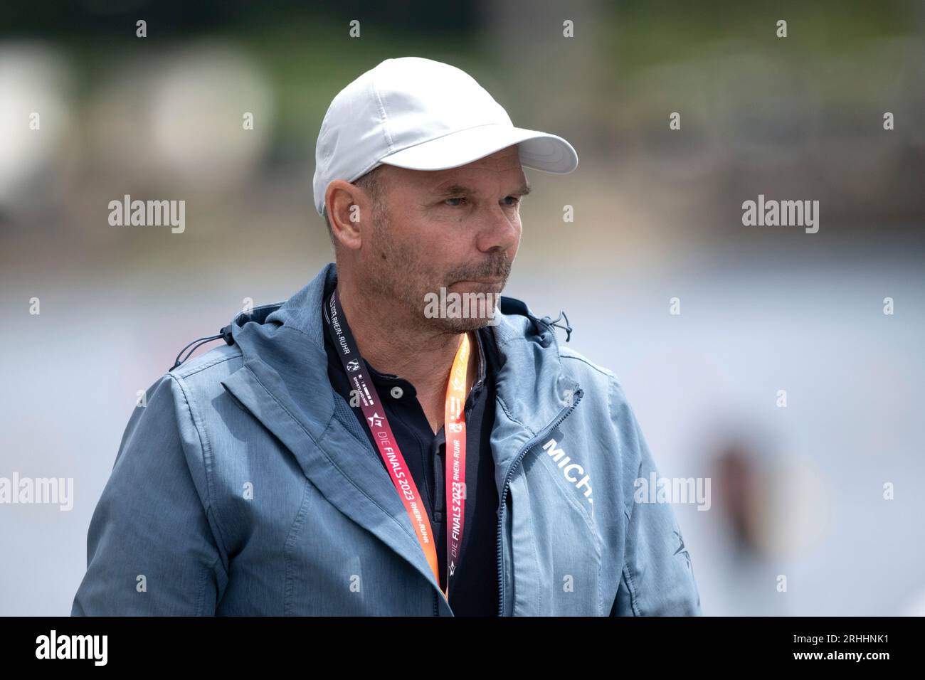 Michael GUENZEL, Gunzel, coach (KSVH Havelbrueder Berlin), observes the ...
