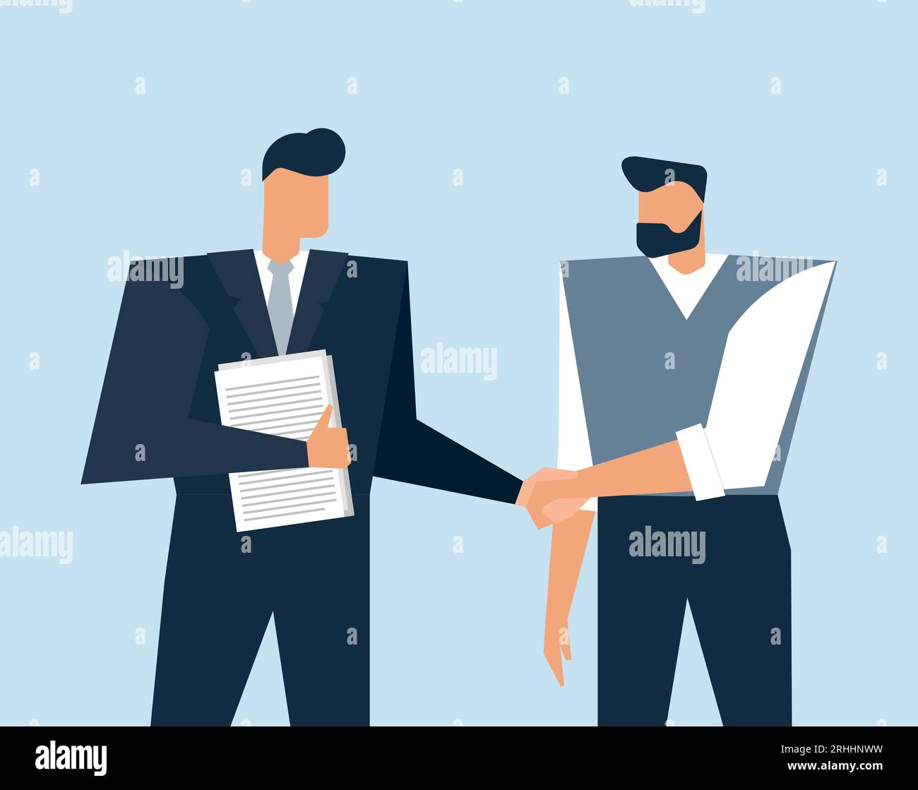 Lawyer and client Stock Vector Images - Alamy