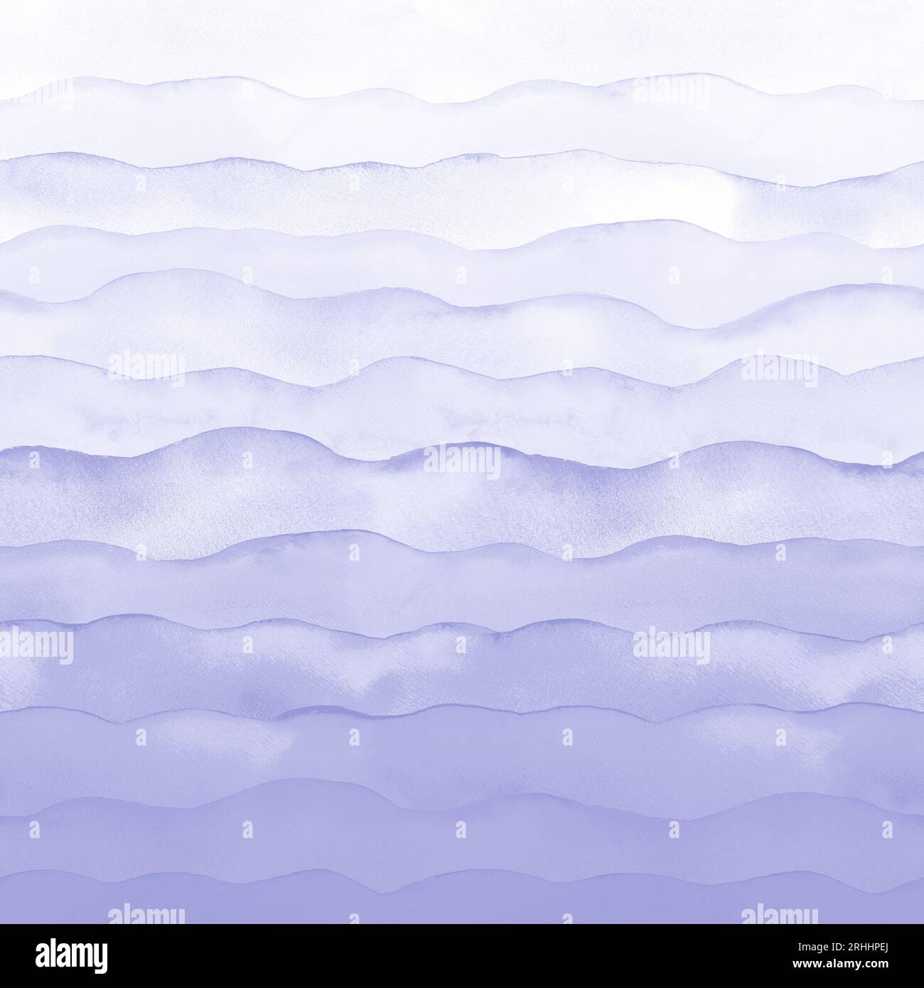 Abstract watercolor sea ocean lavender pastel purple colored wave ...