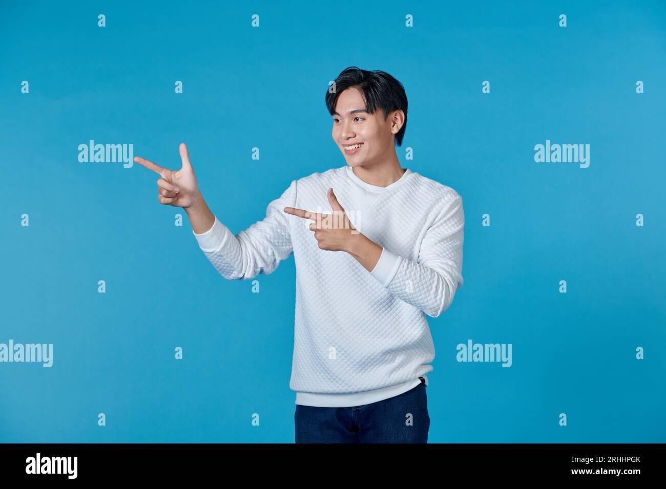 Portrait full body asian male hi-res stock photography and images - Alamy