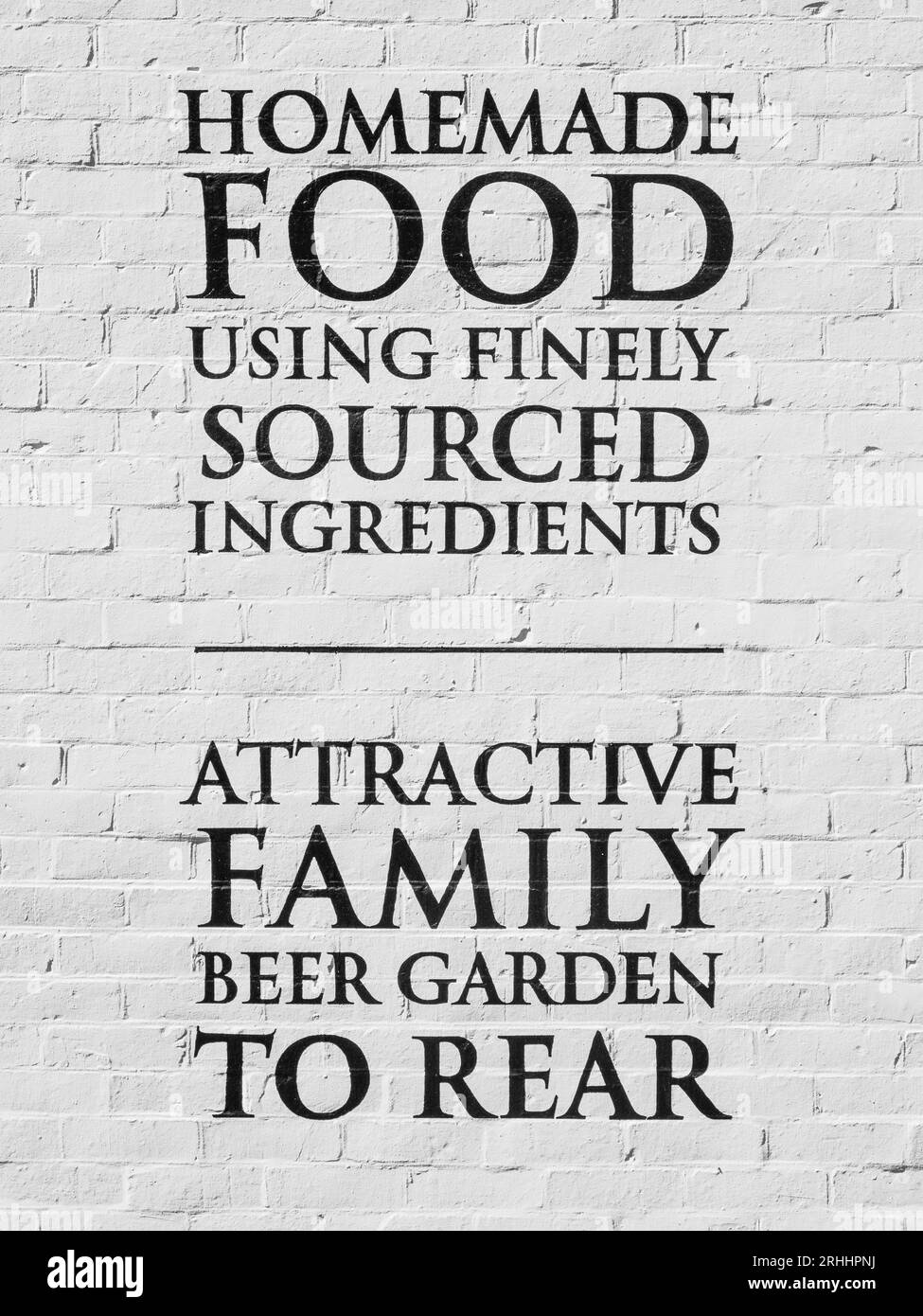 Homemade Food, Advertisement, The Crown Pub, Old Basing, Basingstoke ...