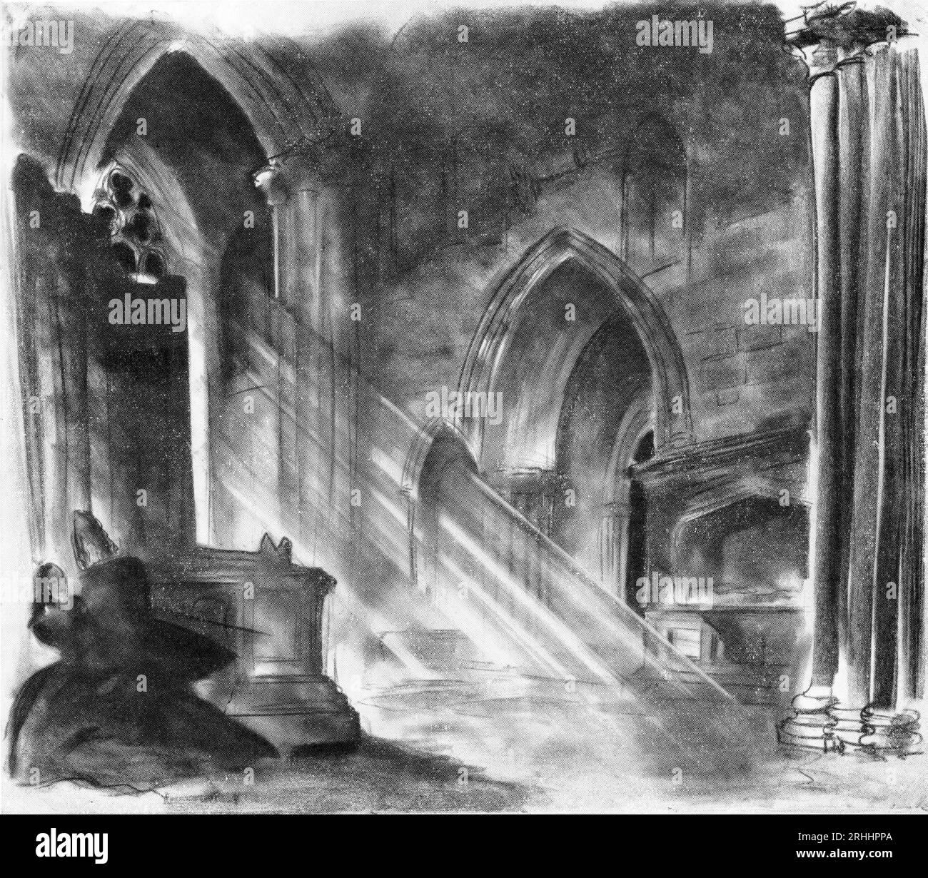 Set Design / Concept Art by Art Director WILFRID SHINGLETON for the ...