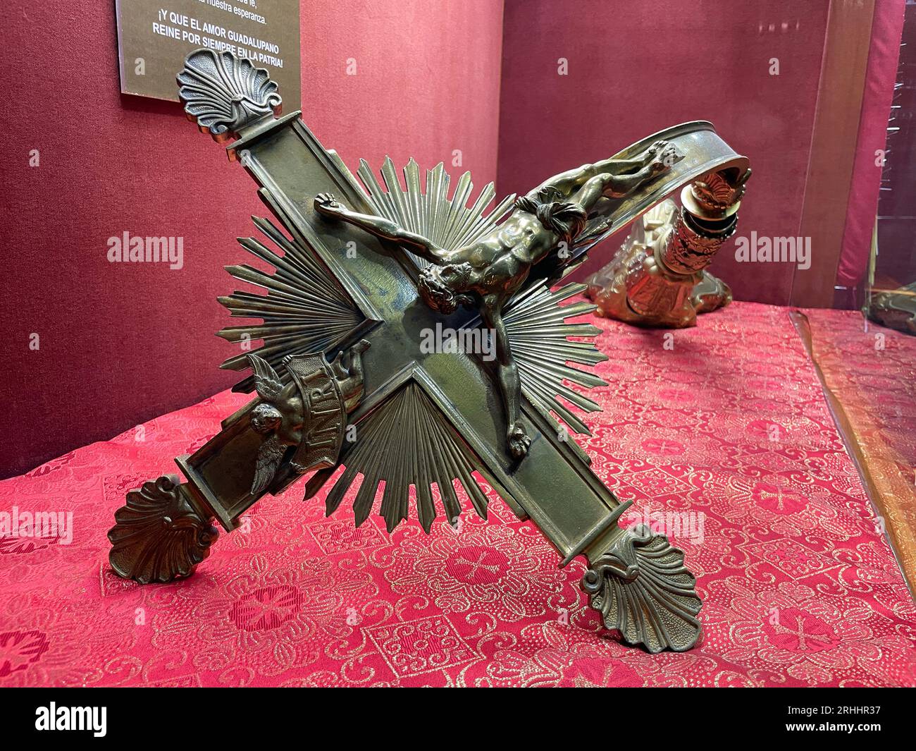 The Holy Christ of the Attack that protected the Virgin of Guadalupe ...