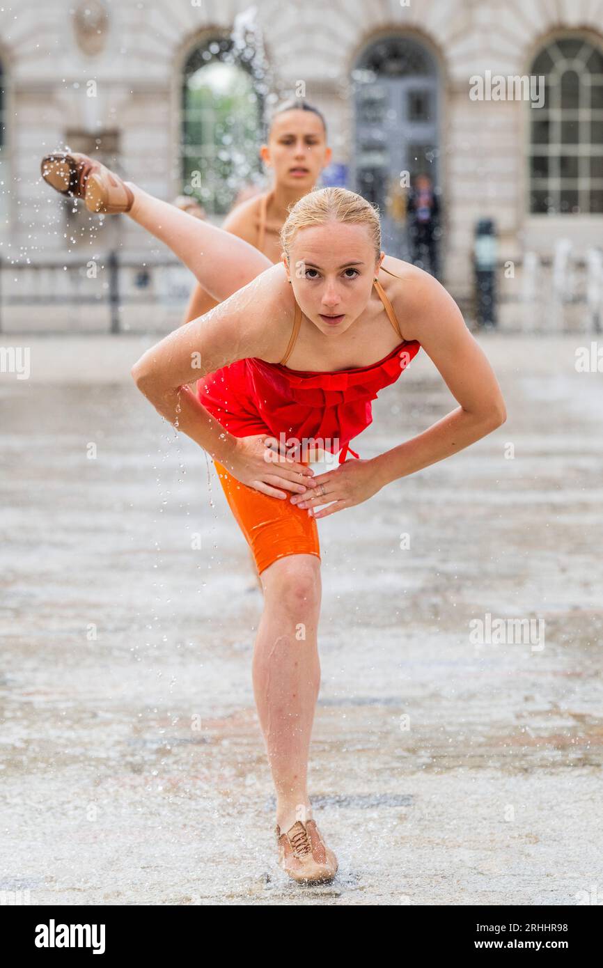 London, UK. 17th Aug, 2023. Dancers from Shobana Jeyasingh Dance ...