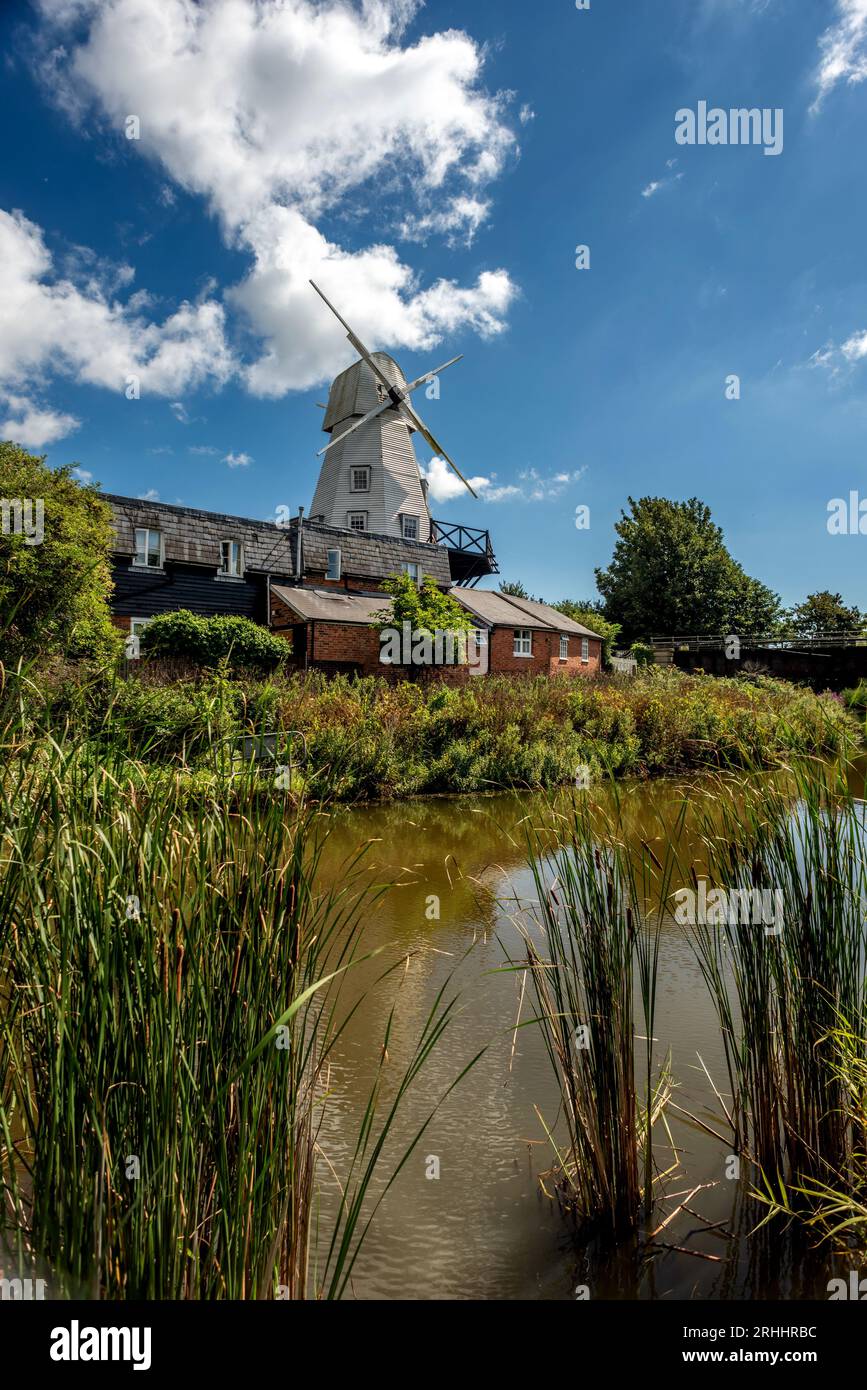 Rye, August 15th 2023: Rye Windmill Stock Photo - Alamy