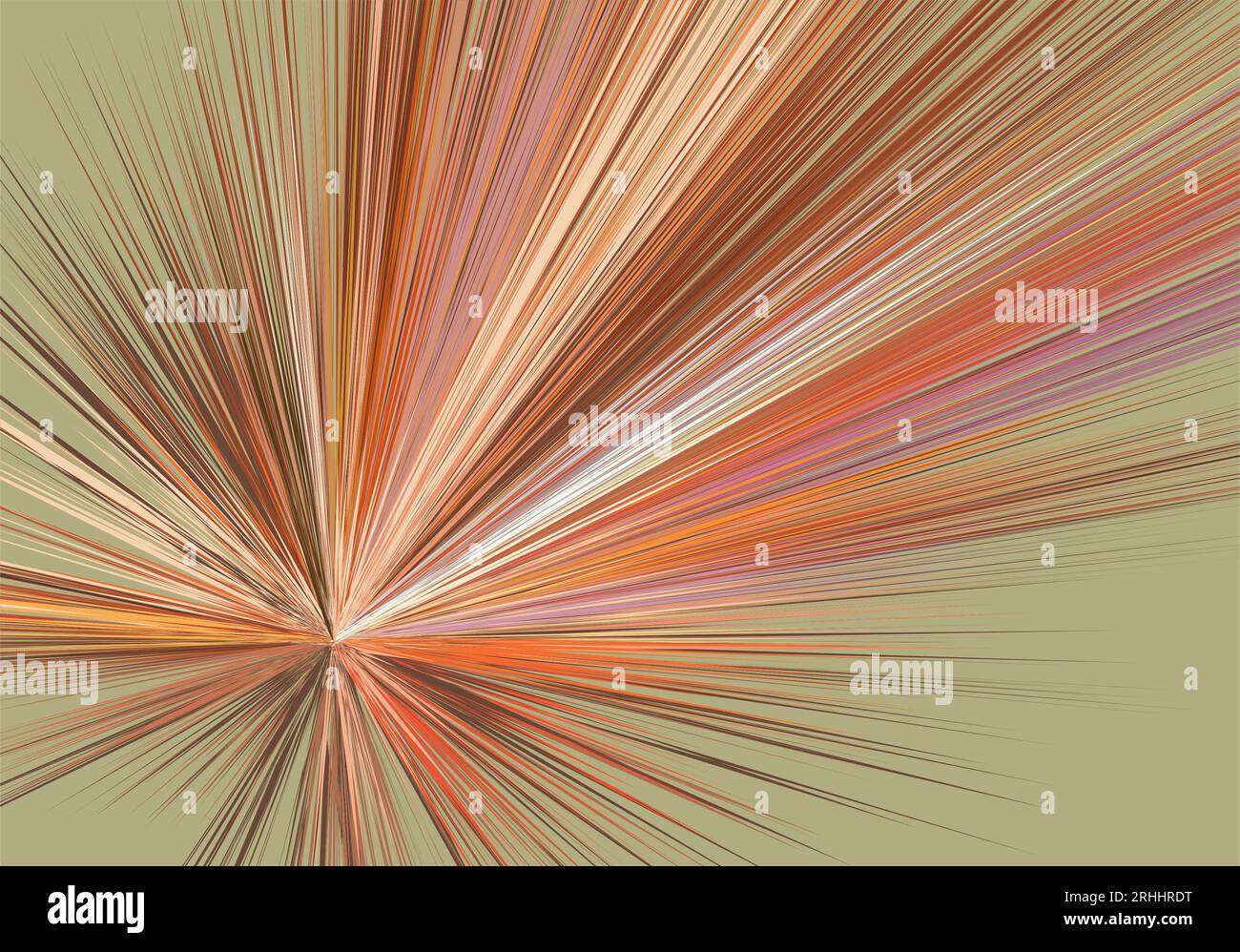 Colorful rays in red tonality for backgrounds or textures. Multicolored ...