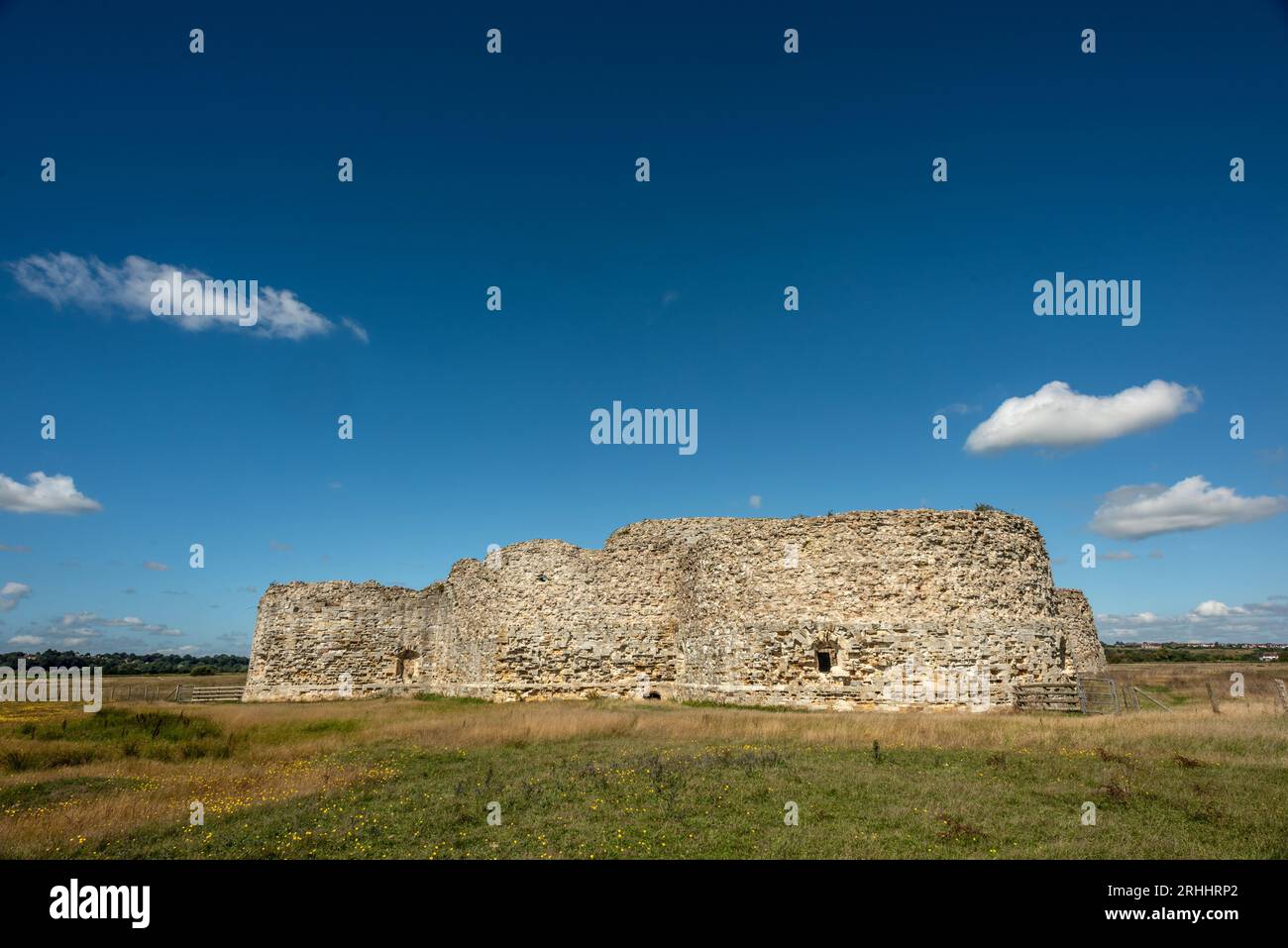 Rye, August 15th 2023: Camber Castle Stock Photo - Alamy