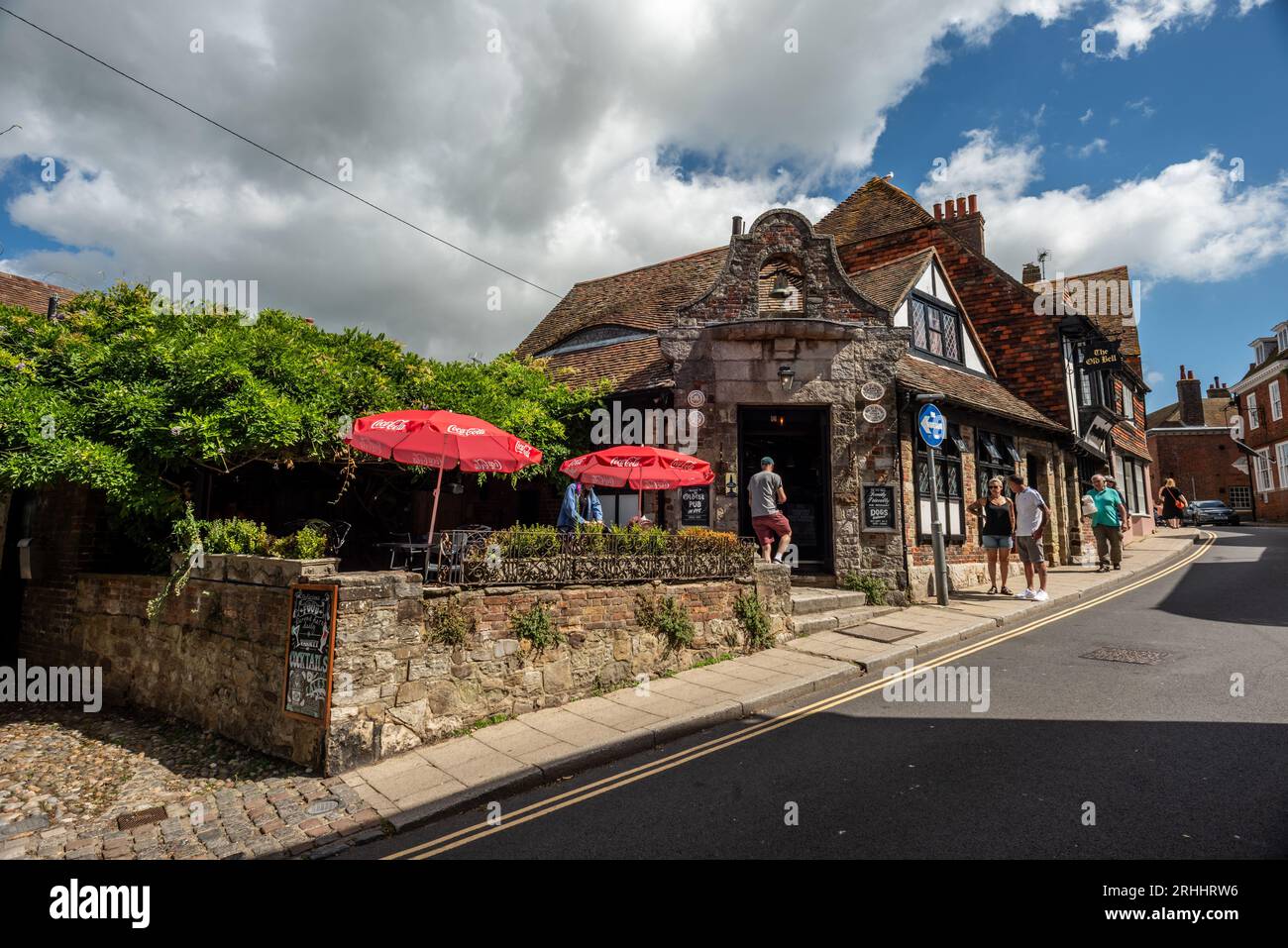 Rye, August 15th 2023: The Old Bell pub Stock Photo - Alamy