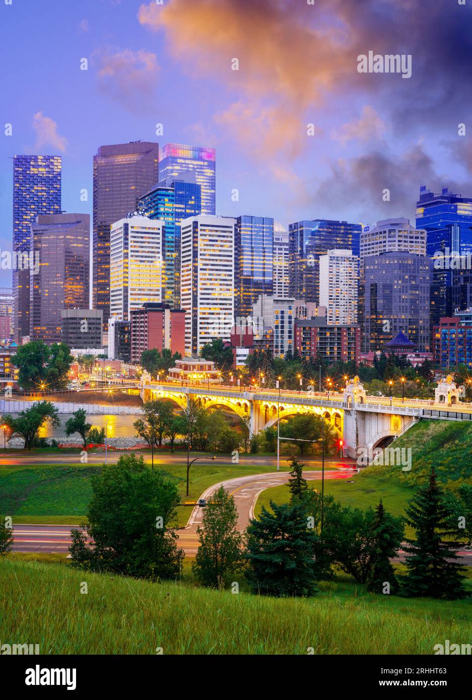 Stampede and calgary skyline hi-res stock photography and images - Alamy